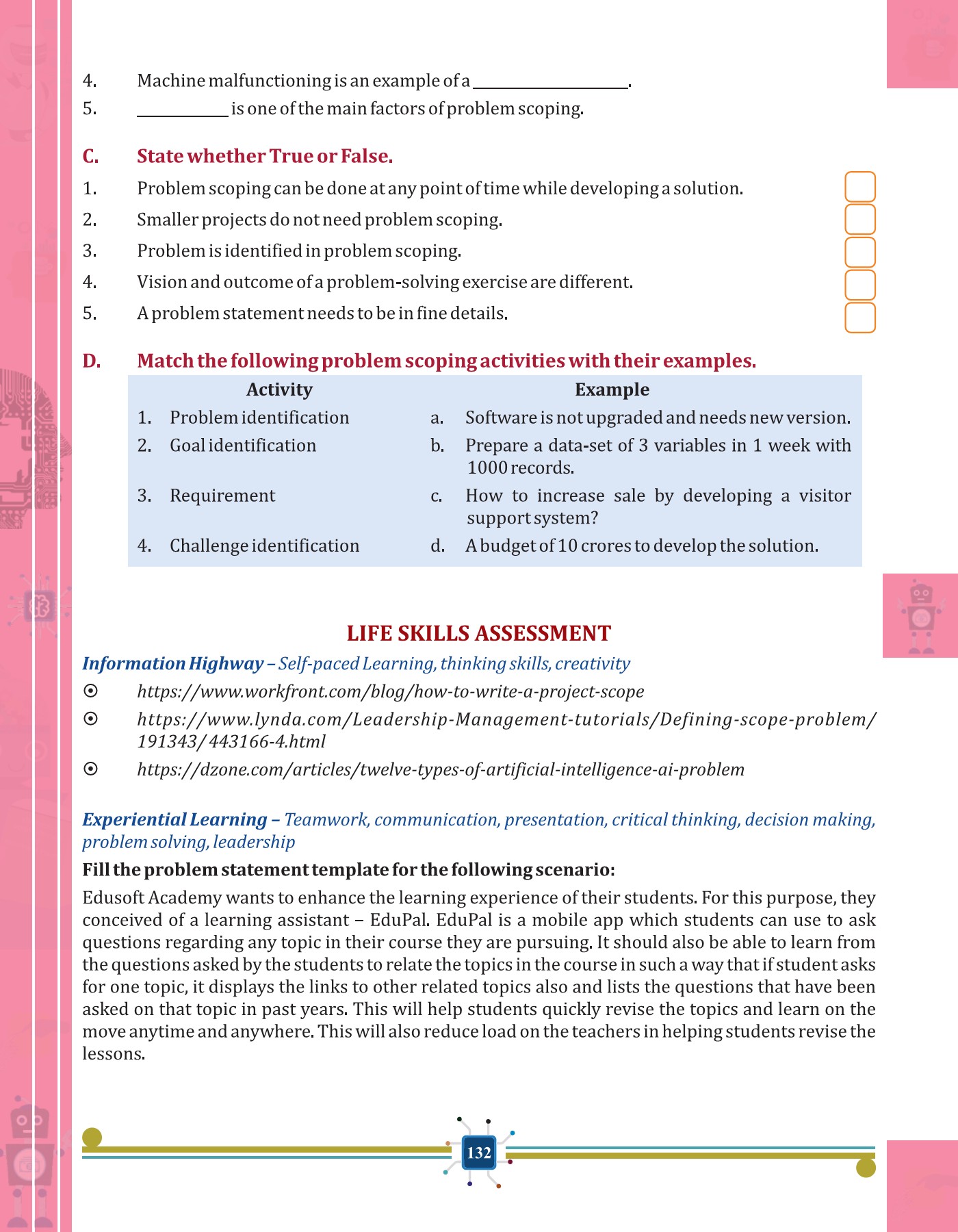 Artificial Intelligence CBSE Code 417 Class – IX - Edusoft Drive - Page ...