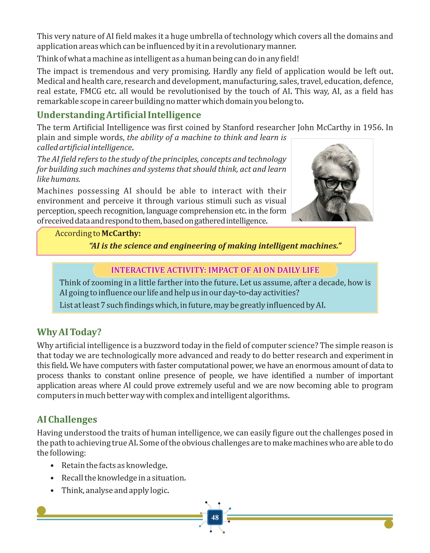 Artificial Intelligence Class IX - Edusoft Drive - Page 49 | Flip PDF Online | PubHTML5