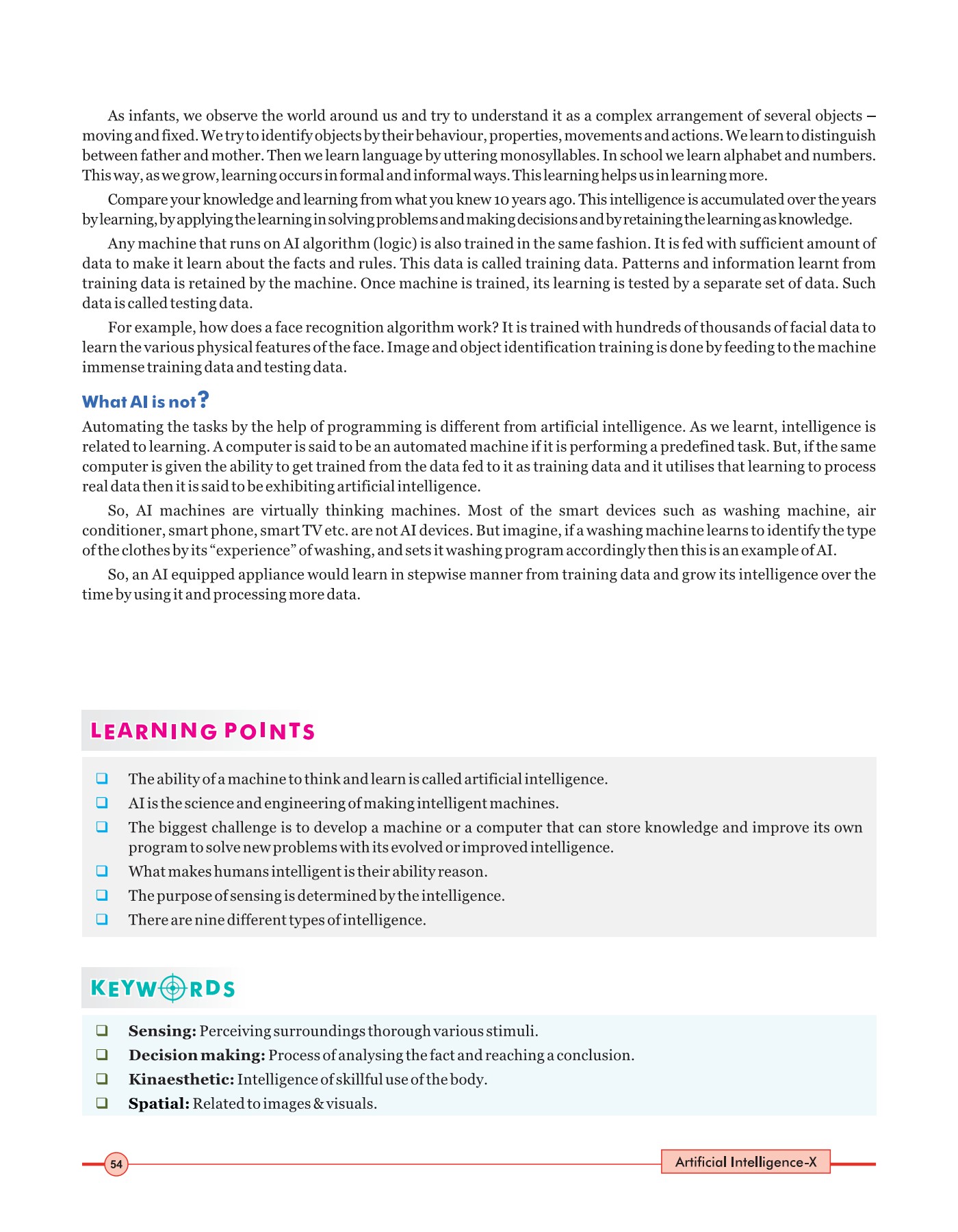 Artificial Intelligence Class X - Edusoft Drive - Page 55 | Flip PDF Online | PubHTML5