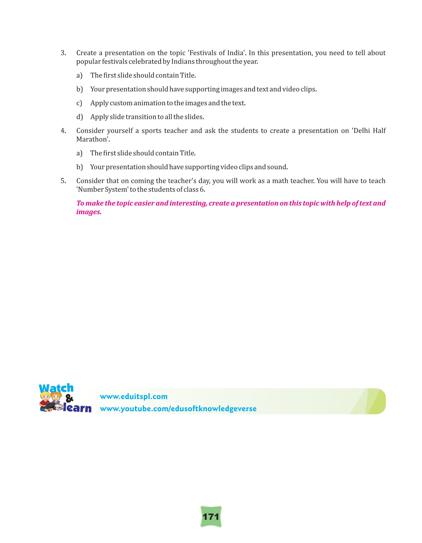 Computer Applications CBSE Code 165 Class- 9 - Edusoft Drive - Page 172 ...