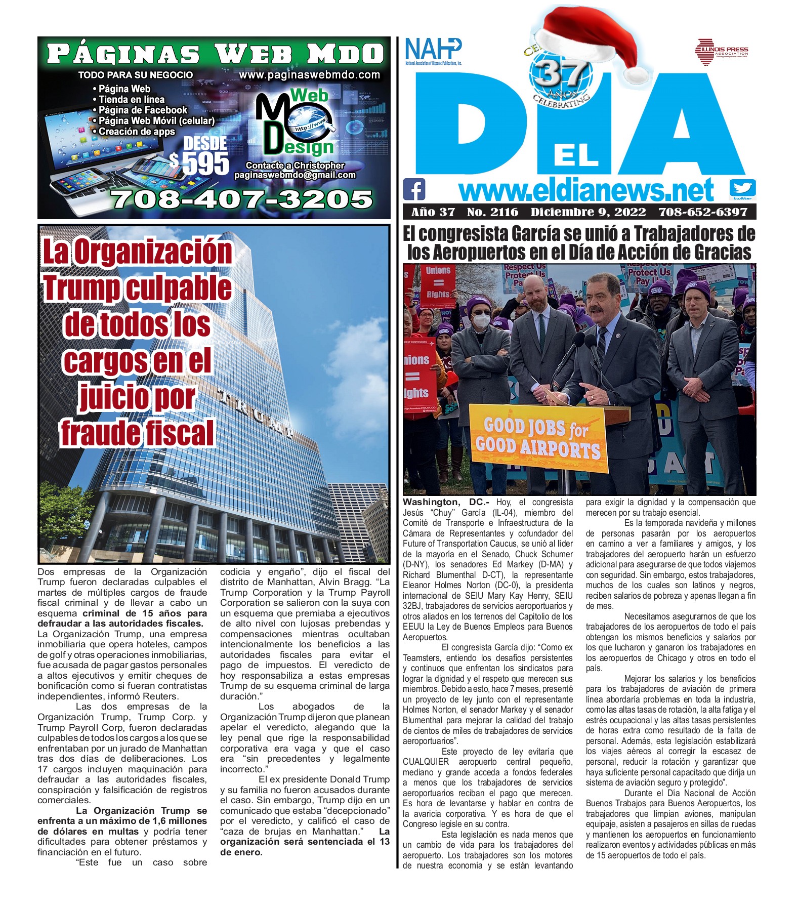 EL DIA Digital Newspaper -2116 - cjm630 - Página 1 - 12 | Flip PDF en ...