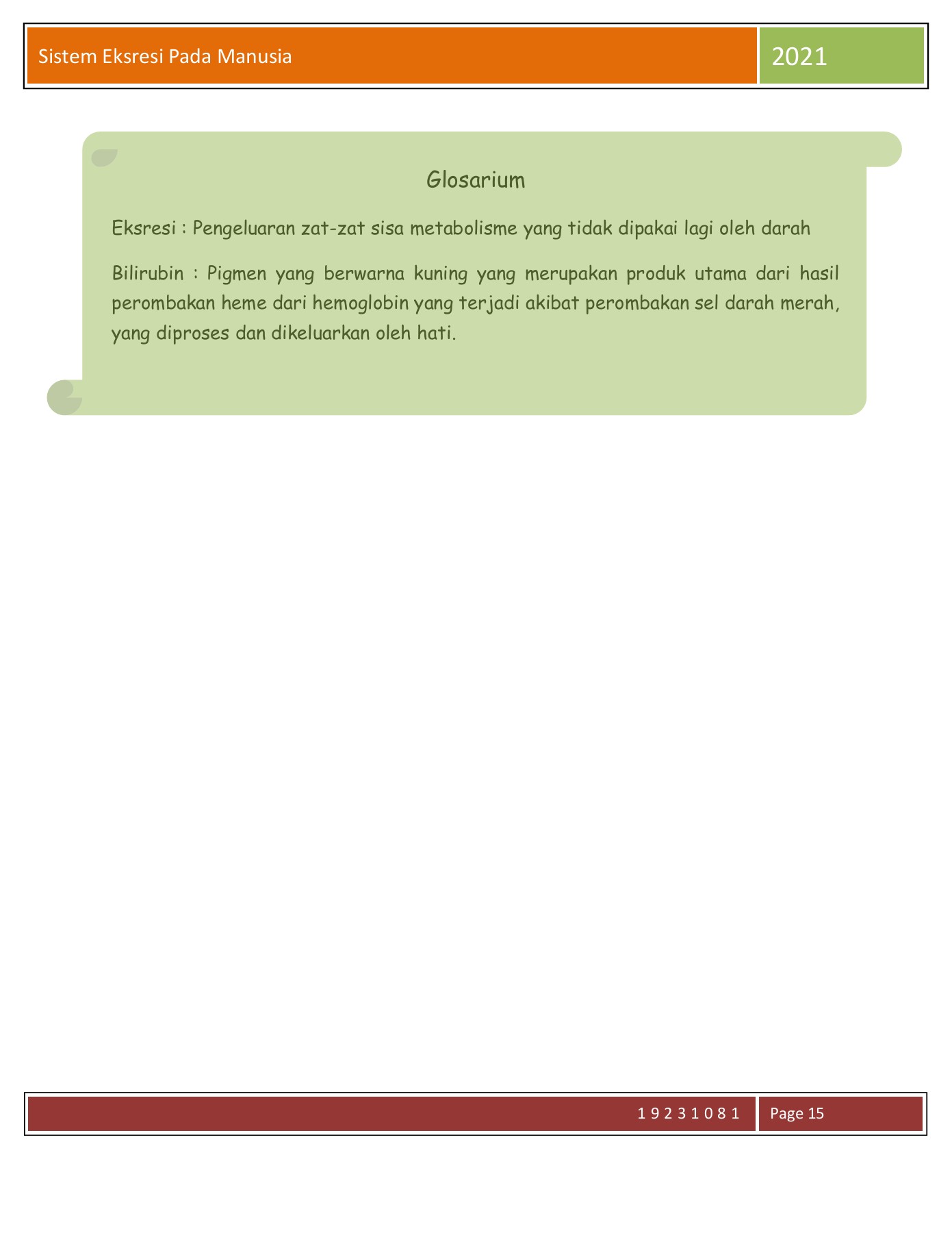 Modul Sistem Eksresi Pada Manusia - Niken Junita Putri - Halaman 16 | PDF Online | PubHTML5