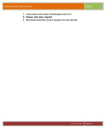 Modul Sistem Eksresi Pada Manusia - Niken Junita Putri - Halaman 43 | PDF Online | PubHTML5