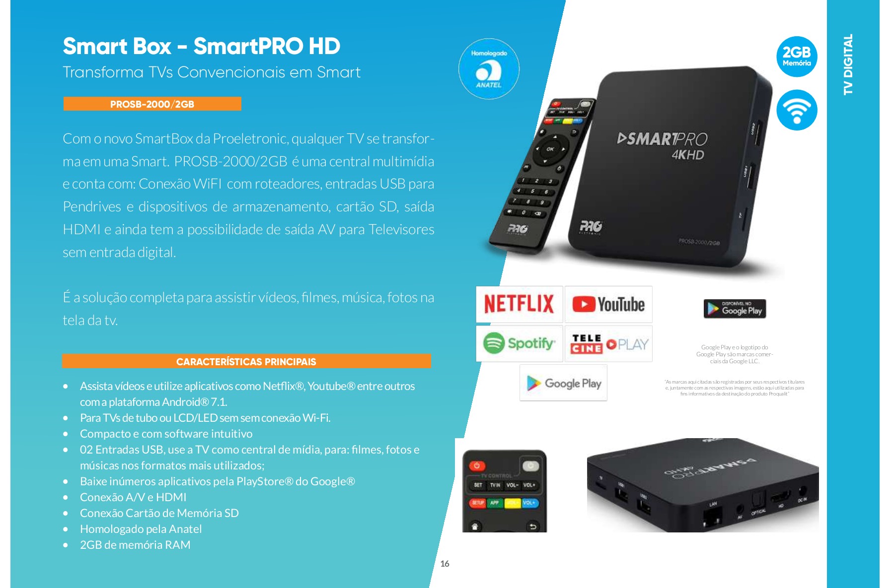 Catálogo Pro Eletronic - comercial sat slz - Página 16 | PDF Online | PubHTML5