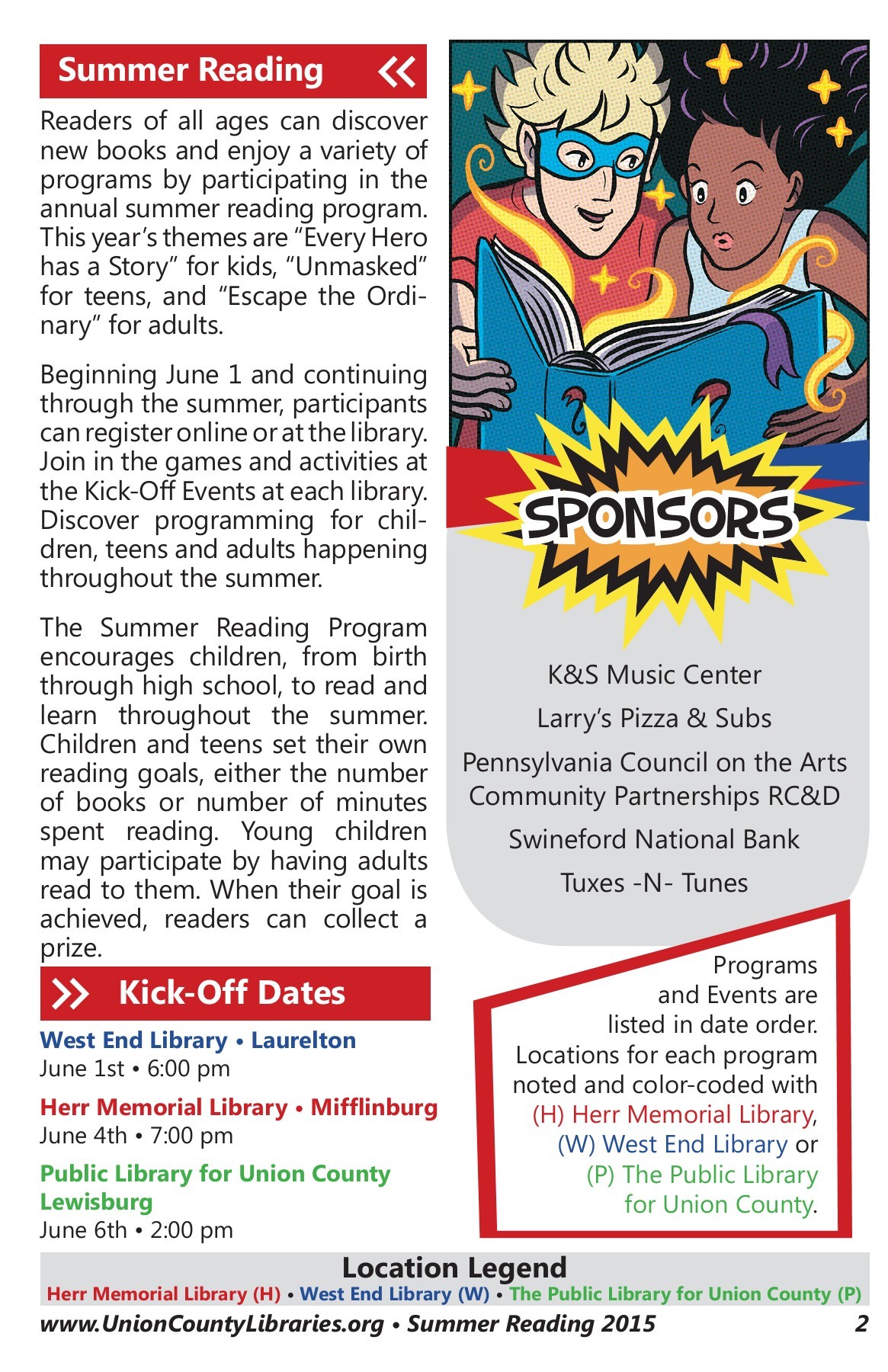 Summer Reading Brochure 2015 - tech - Page 2 | Flip PDF Online | PubHTML5
