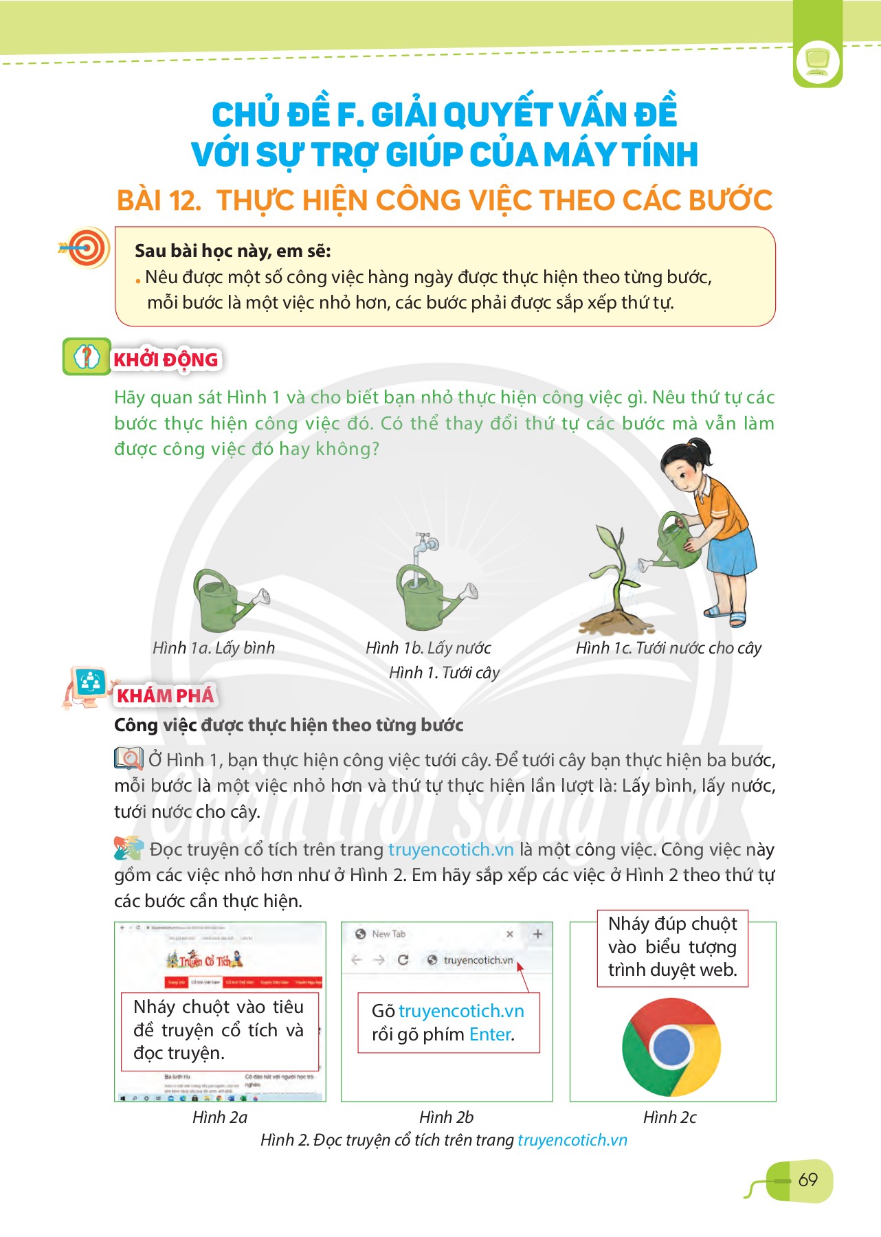 SHS Tin Học 3 - Chân Trời Sáng Tạo - Hạ Tử - Trang 70 | PDF lật trang ...