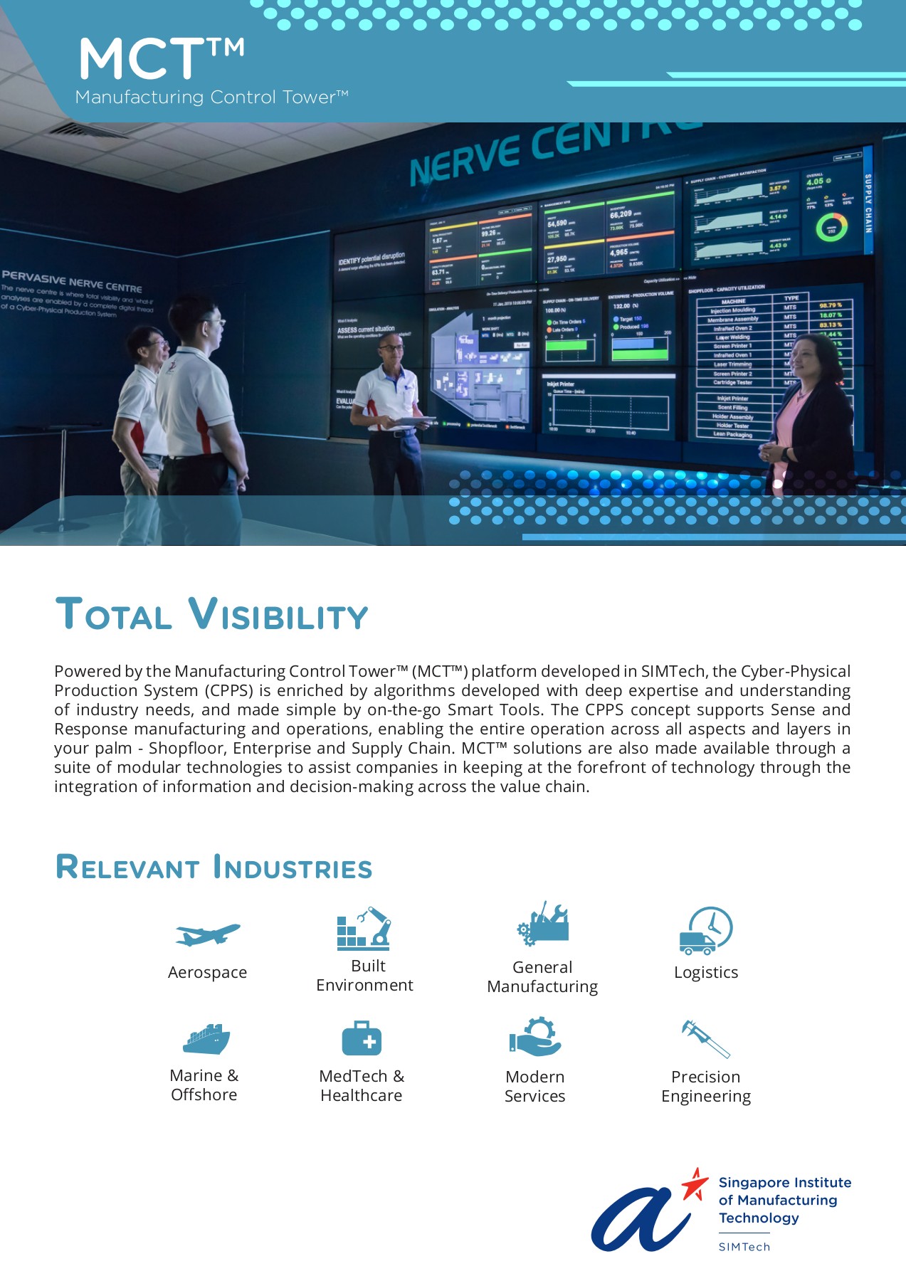 Manufacturing Control Tower™ - SIMTech - Page 1 - 2 | Flip PDF Online | PubHTML5