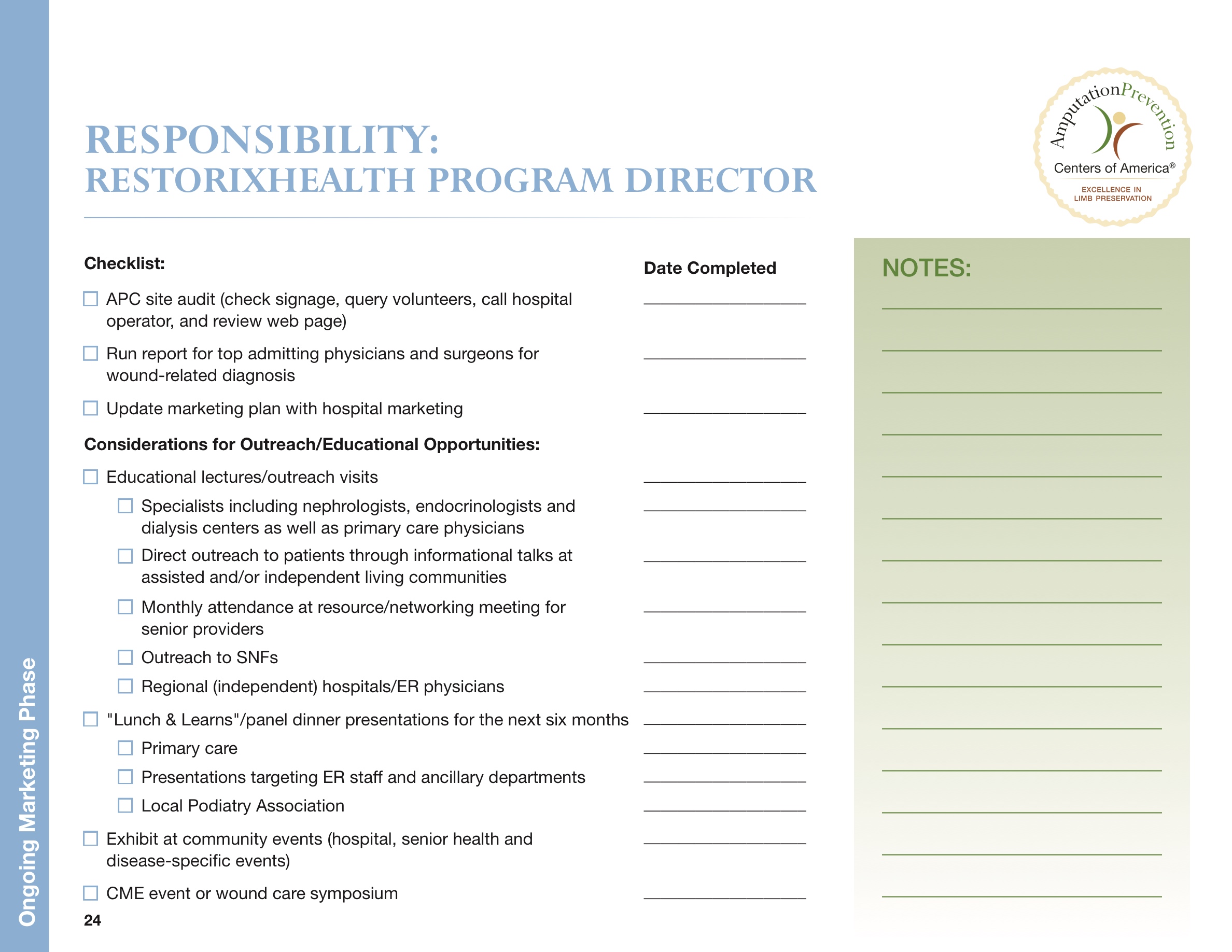 Restorix Health Launch Plan Workbook - adrewno - Page 24 | Flip PDF ...