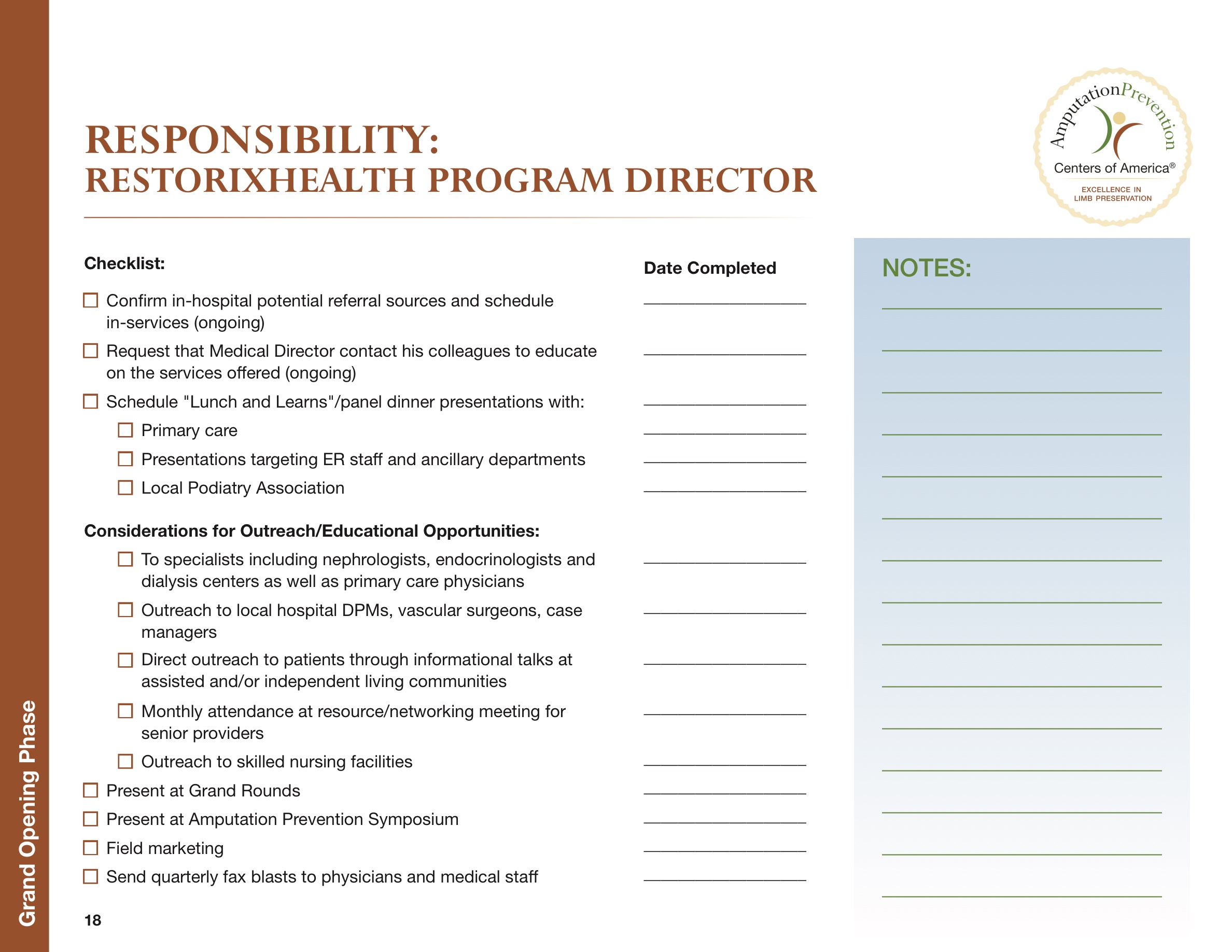 Restorix Health Launch Plan Workbook - adrewno - Page 18 | Flip PDF ...