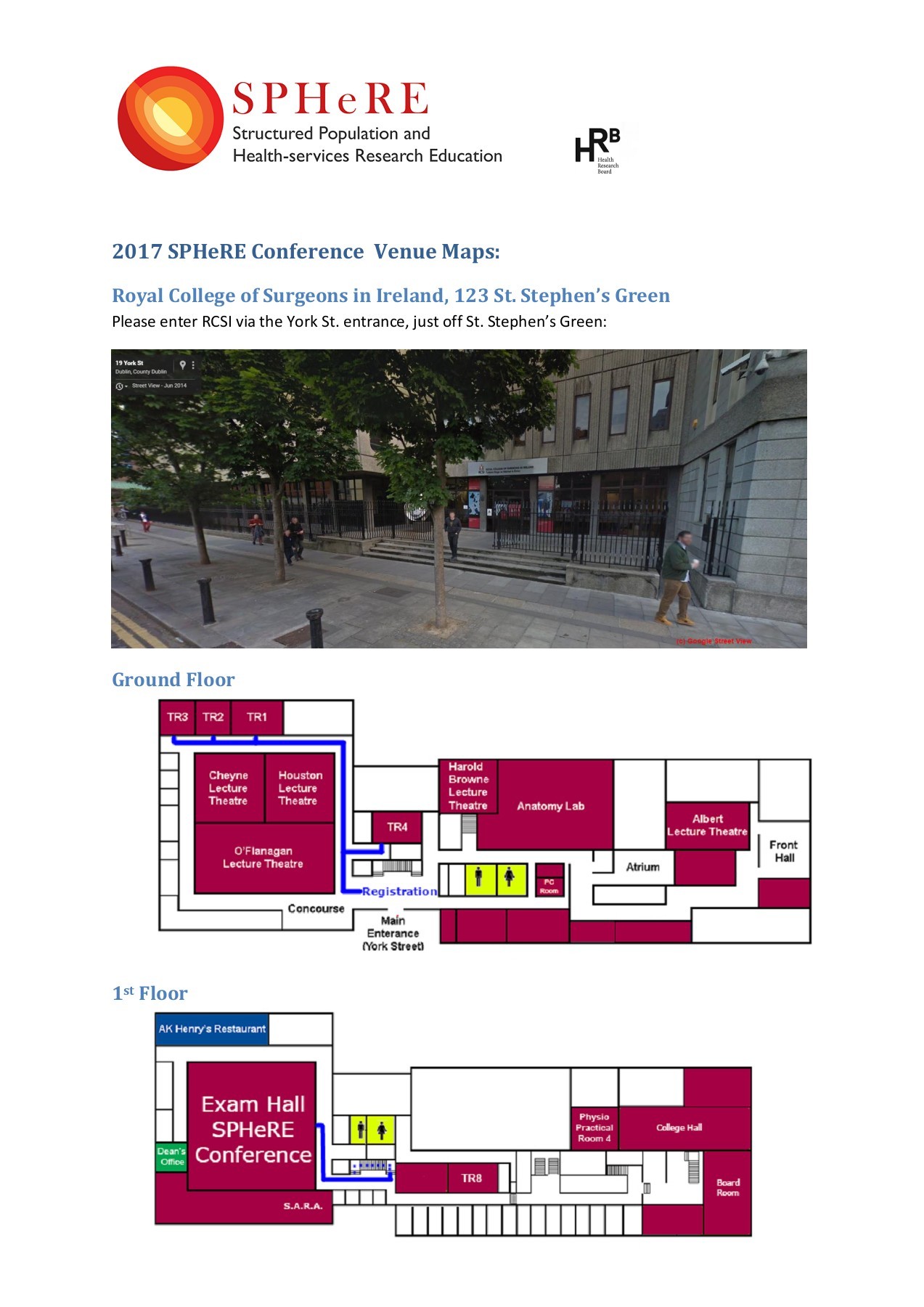 RCSI Conference Map - sphereprogramme - Page 1 - 1 | Flip PDF Online ...