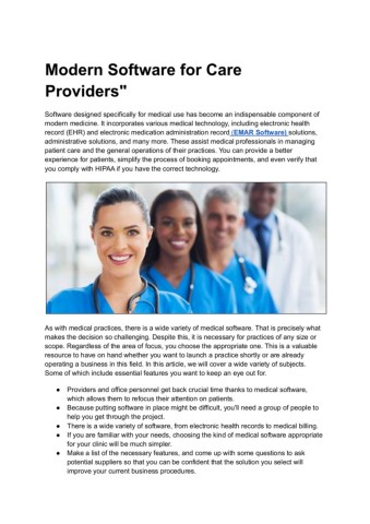 Modern Software for Care Providers - AL Cloud Care - Page 1 - 5 | Flip ...