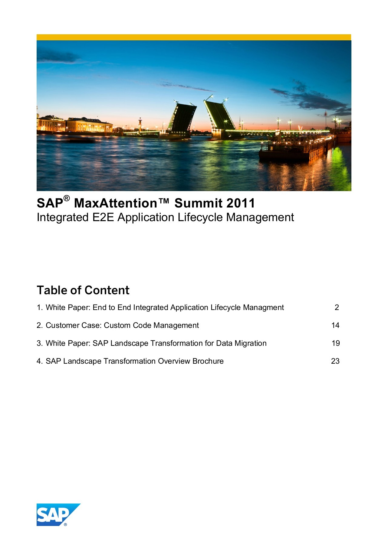 Integrated End to End Application Lifecycle Management - ss24tt - Page ...