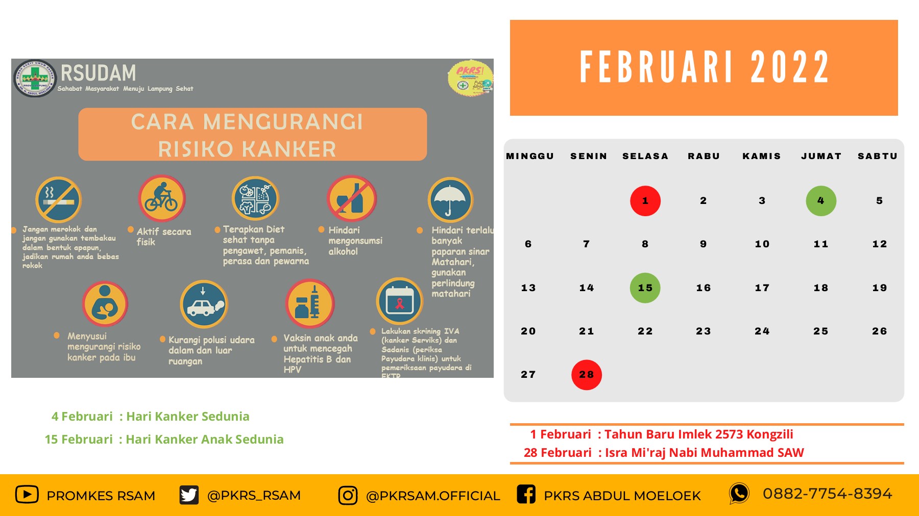 Kalender 2022 PKRS - pkrs.rsam - Halaman 3 | PDF Online | PubHTML5