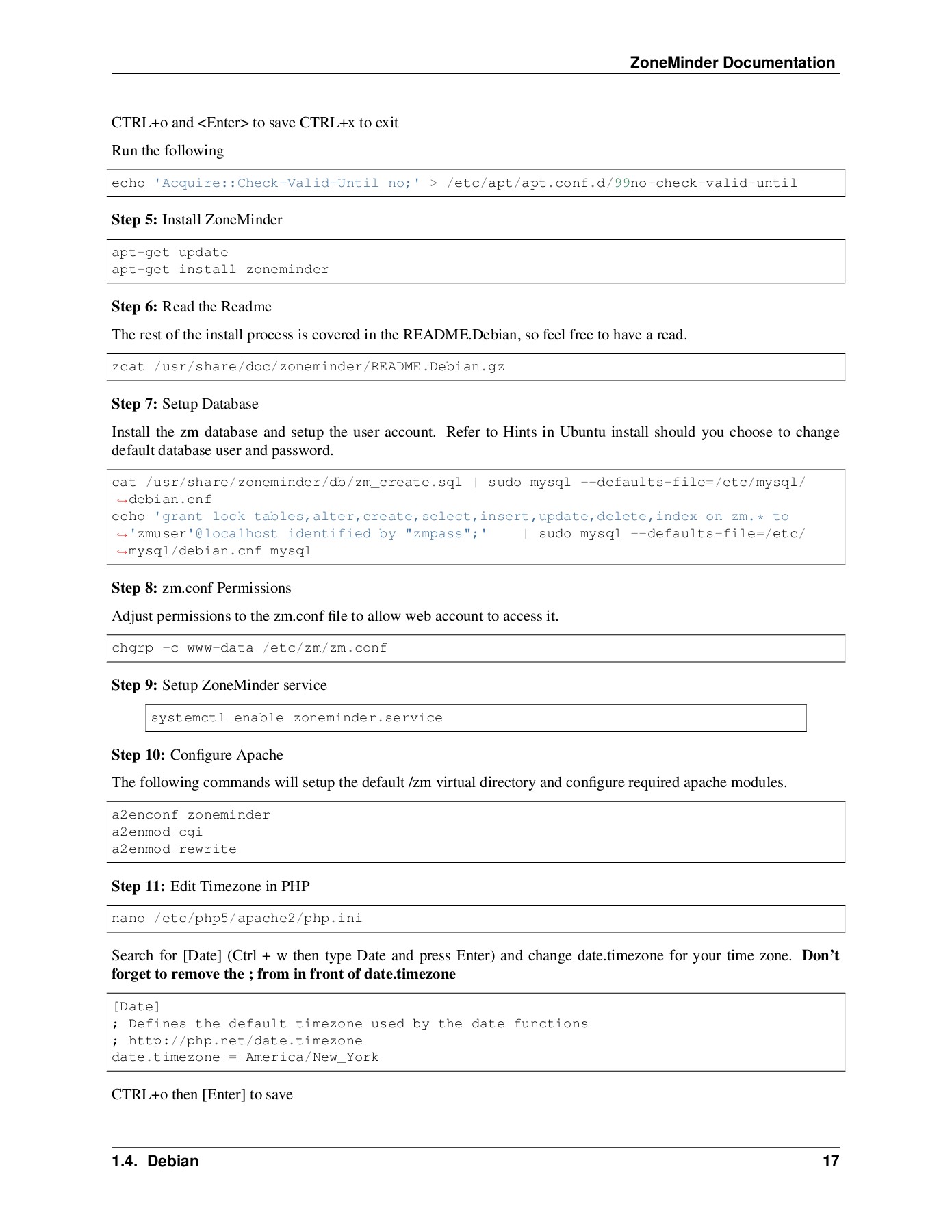 zoneminder doc - Geyonk Yuli Setiawan - Page 21 | Flip PDF Online | PubHTML5