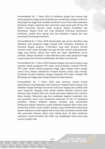 DRAFT BUKU RENSTRA UNILA 2021 - satriamadangkara - Halaman 63 | PDF Online | PubHTML5