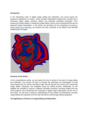 What is the Importance of Vectors in Image Editing and Restoration_.docx