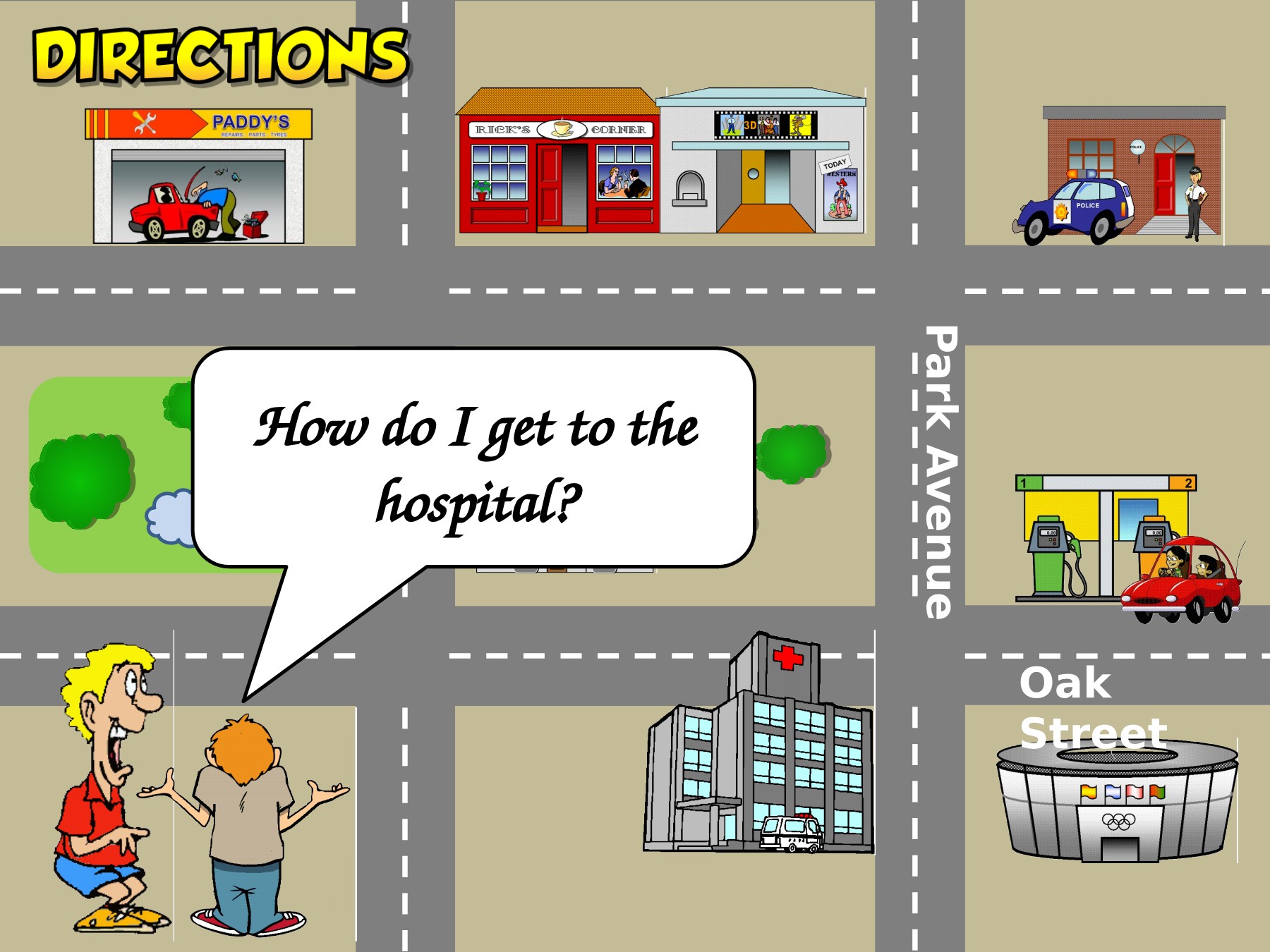 locations-directions-ppt-flashcards-fun-activities-games-picture ...