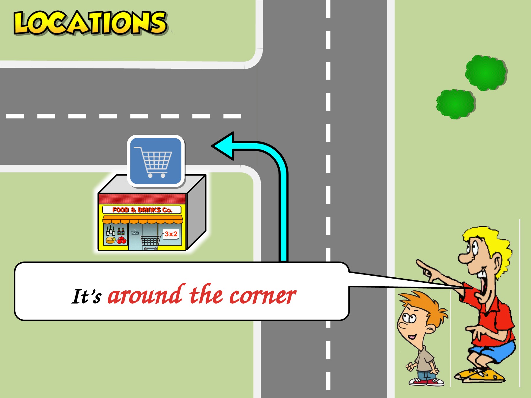 locations-directions-ppt-flashcards-fun-activities-games-picture ...