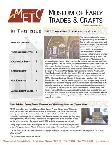 METC Summer 2019 Newsletter - Jennifer Reilly - Page 1 - 4 | Flip PDF Online | PubHTML5