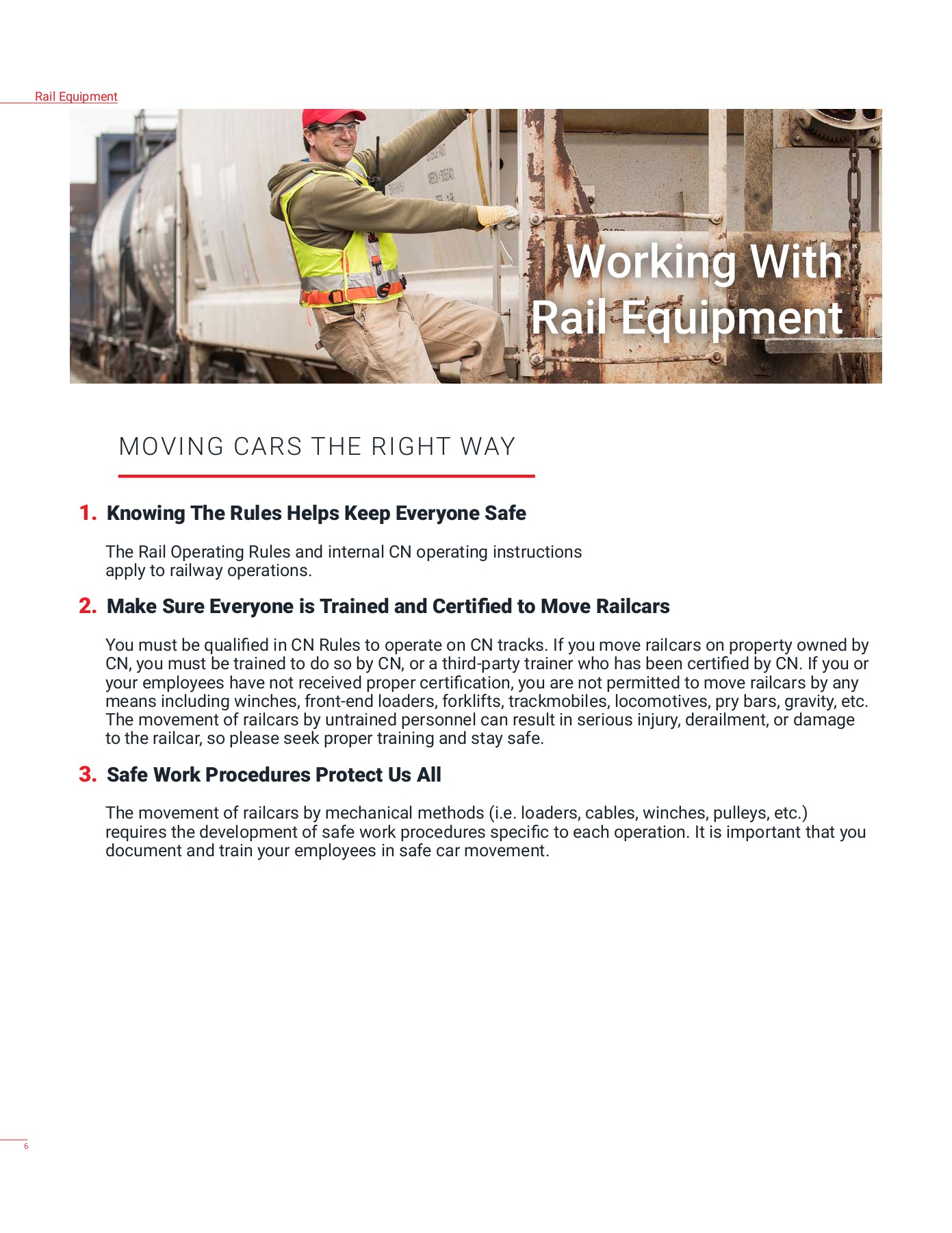 Customer Safety Handbook - webteam - Page 6 | Flip PDF Online | PubHTML5