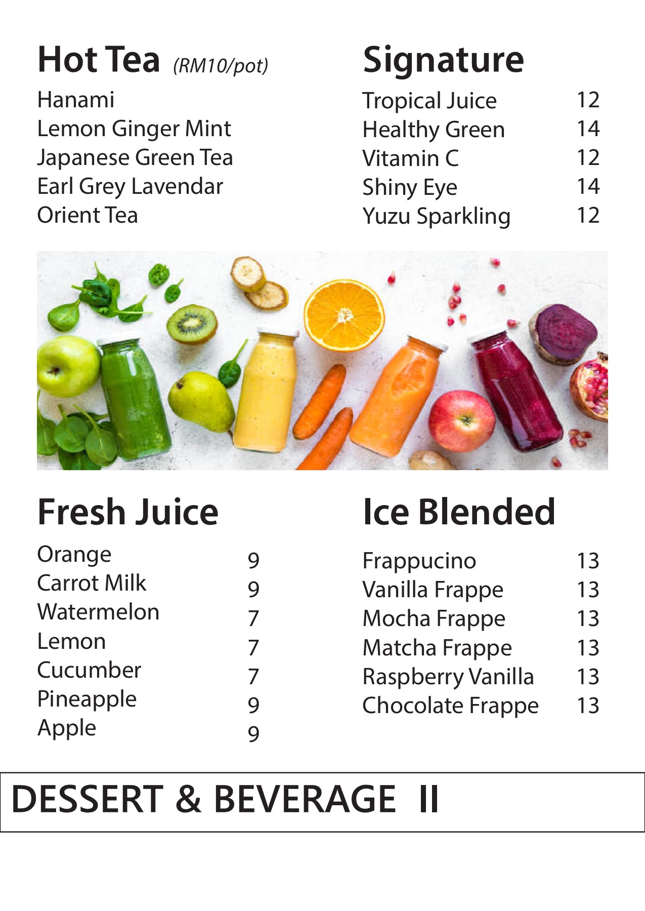 Caffeine menu - Vivien Lau - Page 9 | Flip PDF Online | PubHTML5
