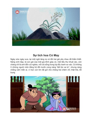 Sự tích hoa Cỏ May
