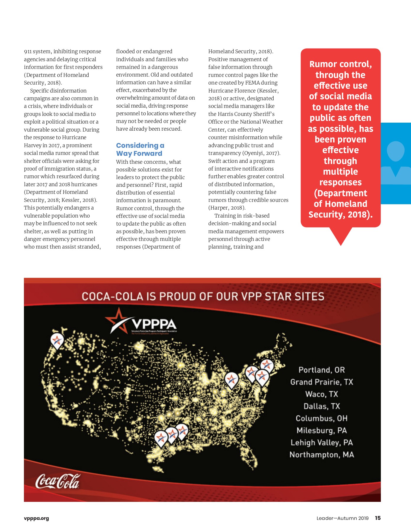 Autumn 2019 Leader Magazine - Natural Disasters - Communications - Page ...