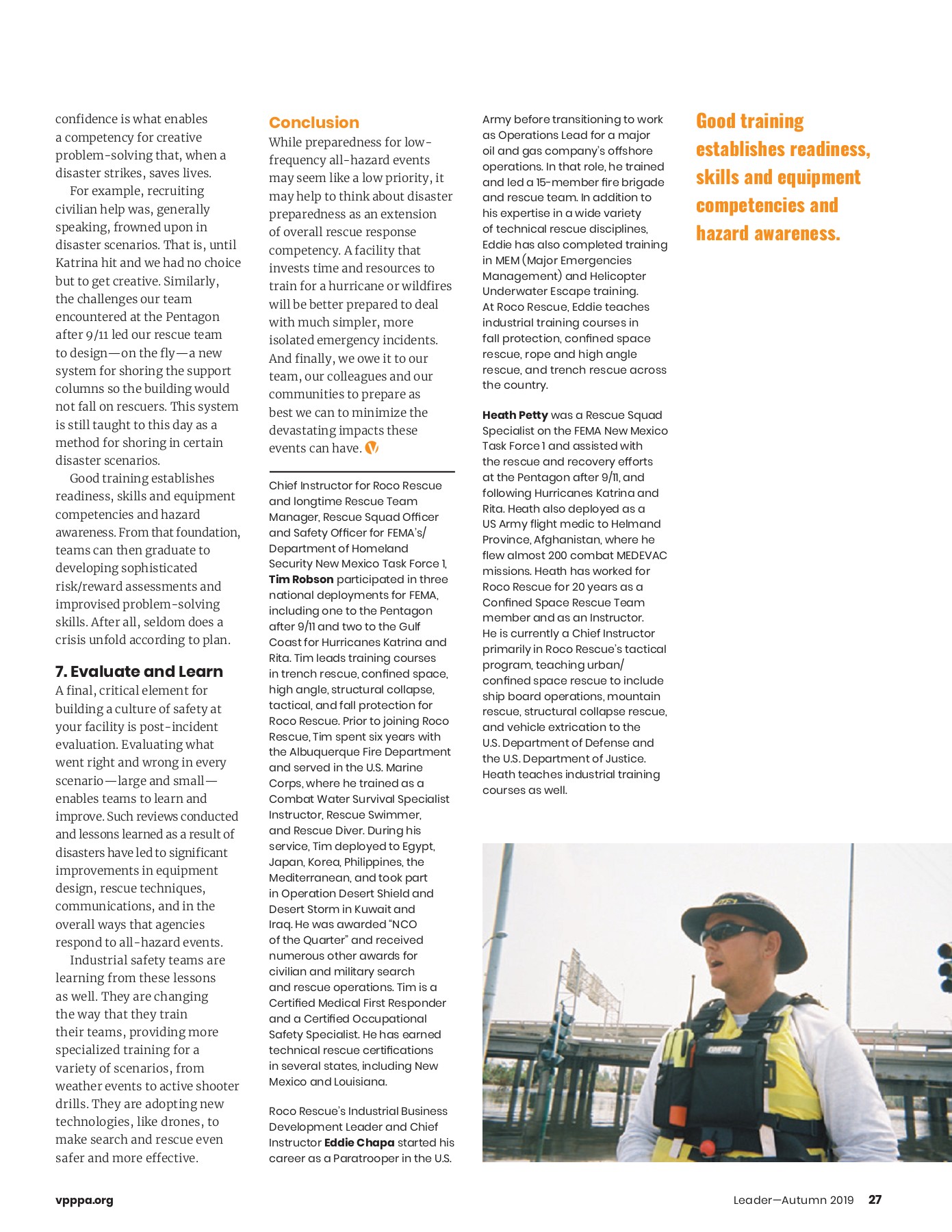 Autumn 2019 Leader Magazine - Natural Disasters - Communications - Page ...