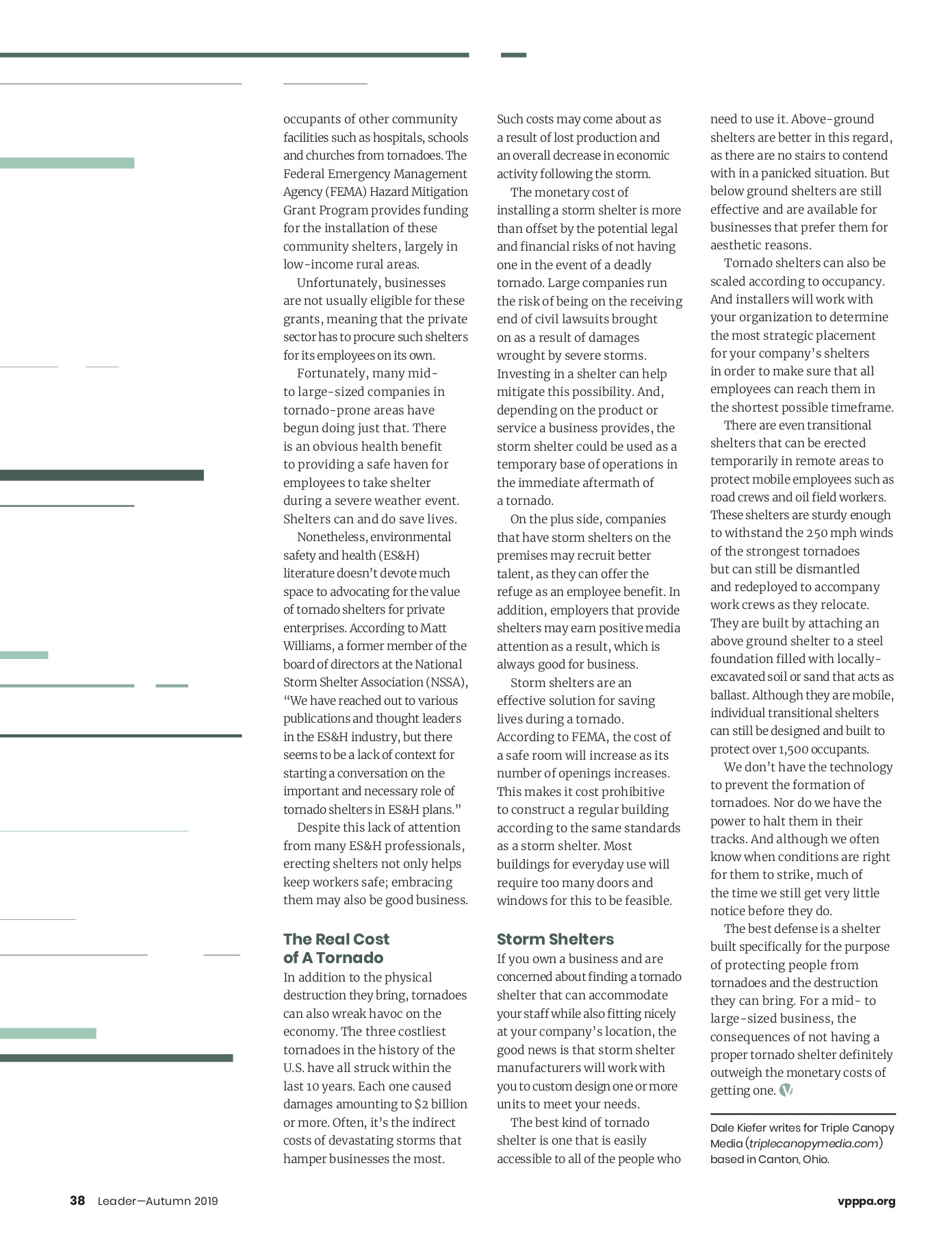 Autumn 2019 Leader Magazine - Natural Disasters - Communications - Page ...