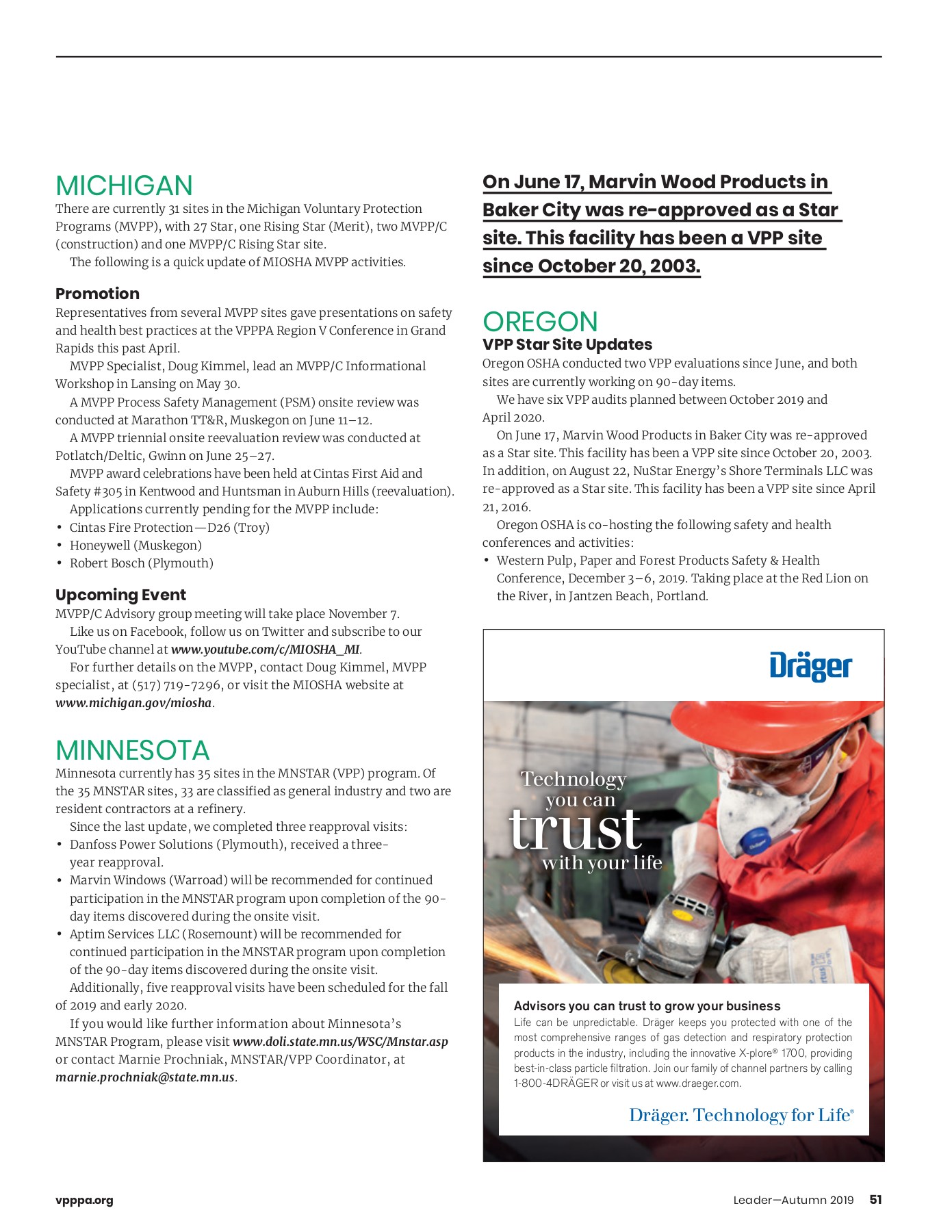 Autumn 2019 Leader Magazine - Natural Disasters - Communications - Page ...