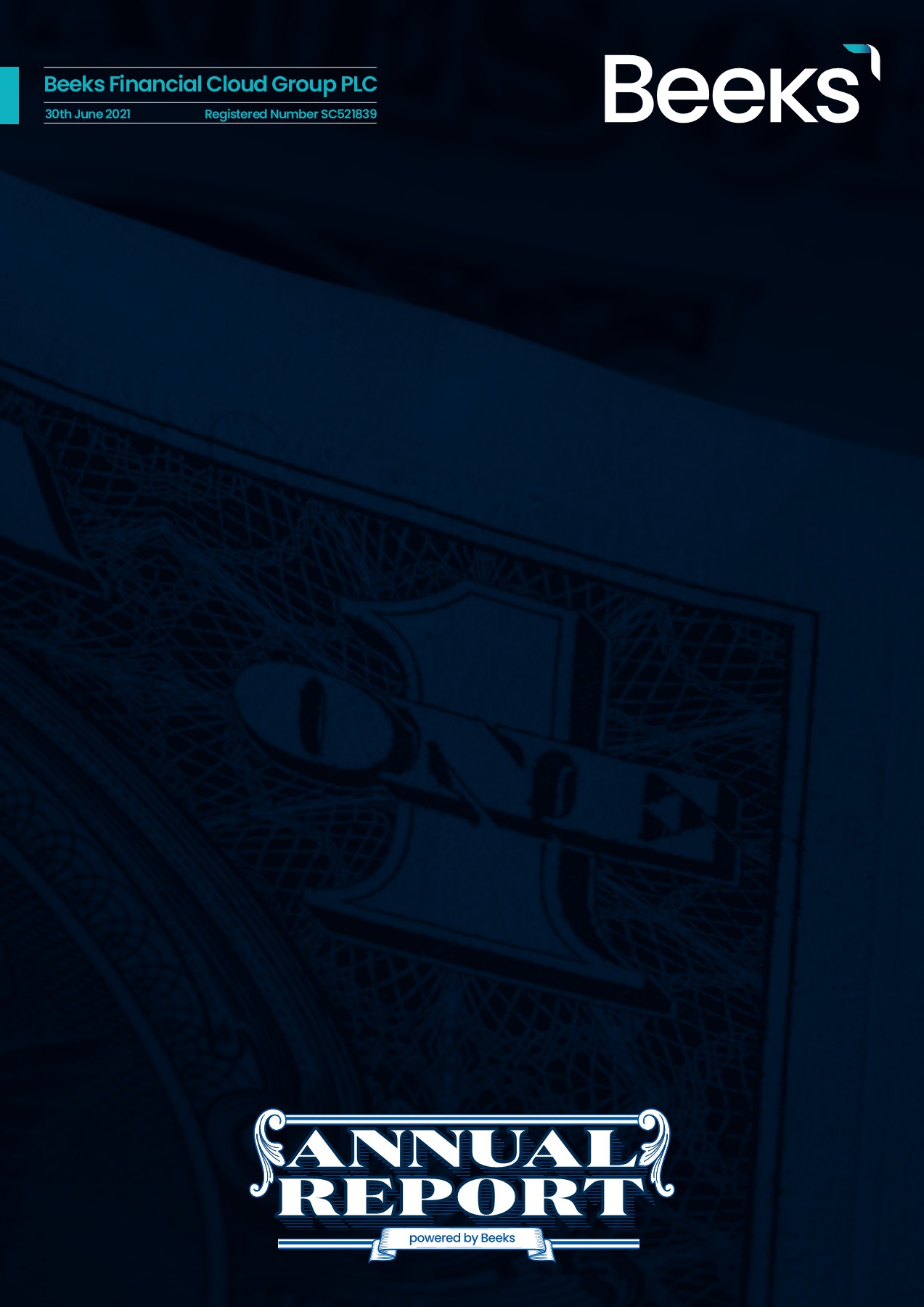 Beeks Financial Cloud plc Annual Report 2021 - Julie Parker - Page 1 ...