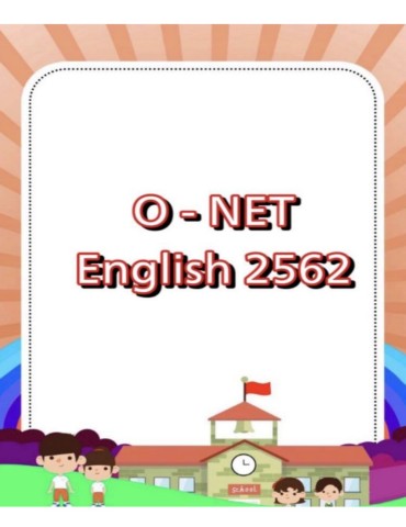 O-NET English 2562 - arporn.sawasdipol - Page 1 - 24 | Flip PDF Online | PubHTML5