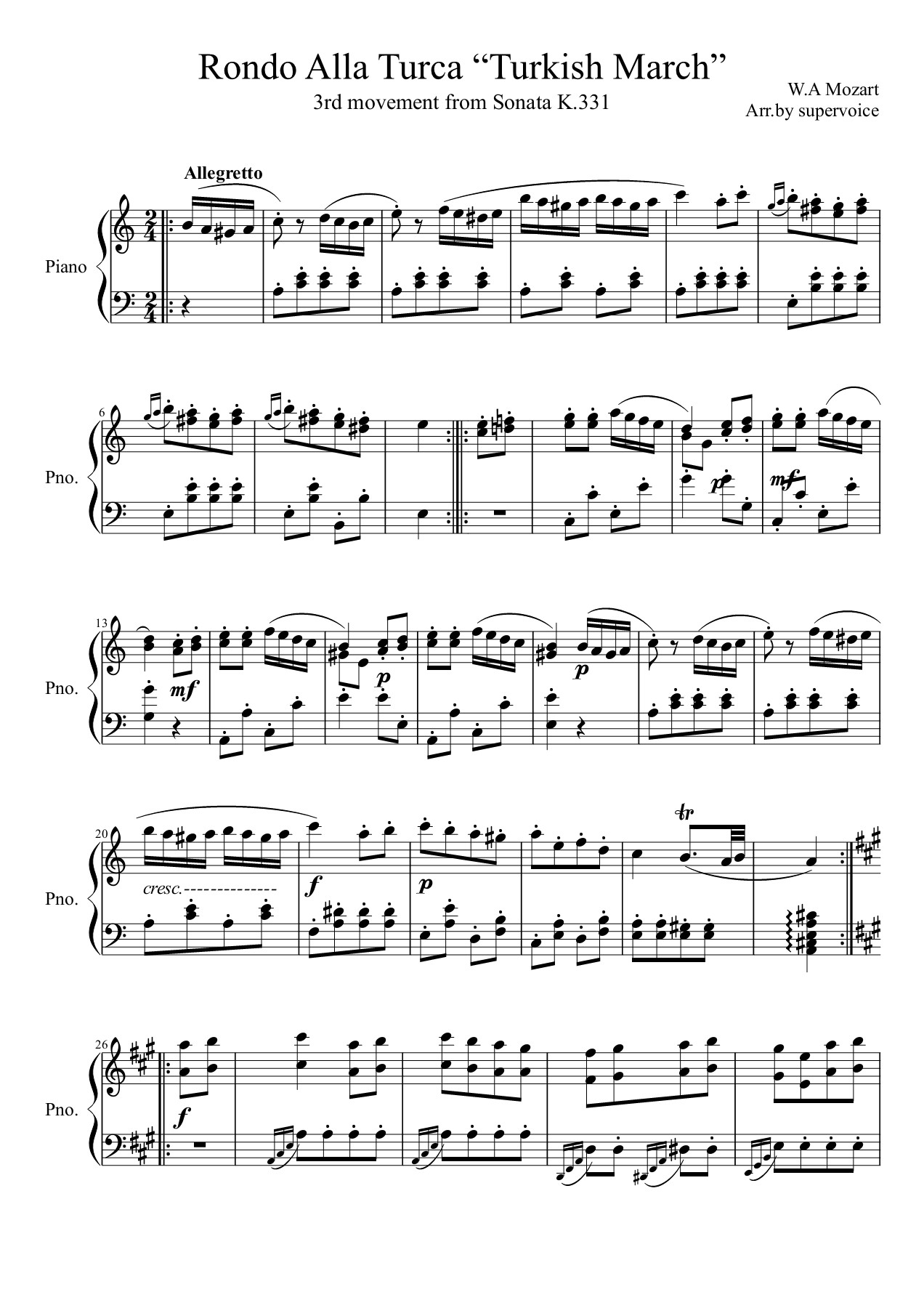 Rondo_Alla_Turca_Turkish_March - - Page 1 | Flip PDF Online | PubHTML5