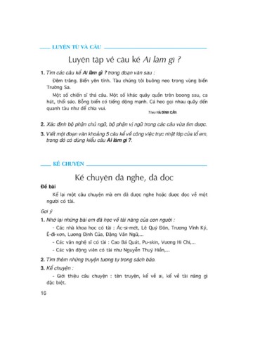 TIẾNG VIỆT 4 - TẬP 2 - TẬP HUẤN VIOLET - Trang 17 | PDF lật trang trực tuyến | PubHTML5