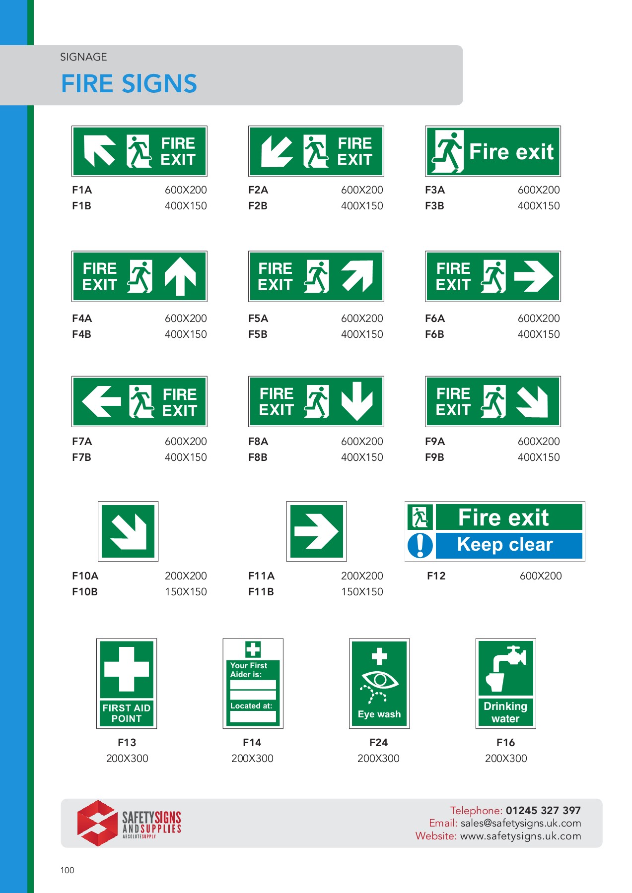 Safety Signs Catalogue - web - Page 100 | Flip PDF Online | PubHTML5
