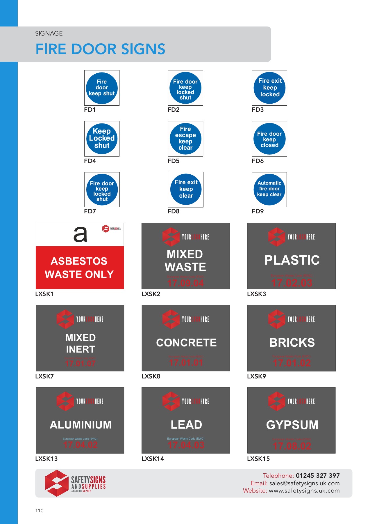 Safety Signs Catalogue - web - Page 110 | Flip PDF Online | PubHTML5