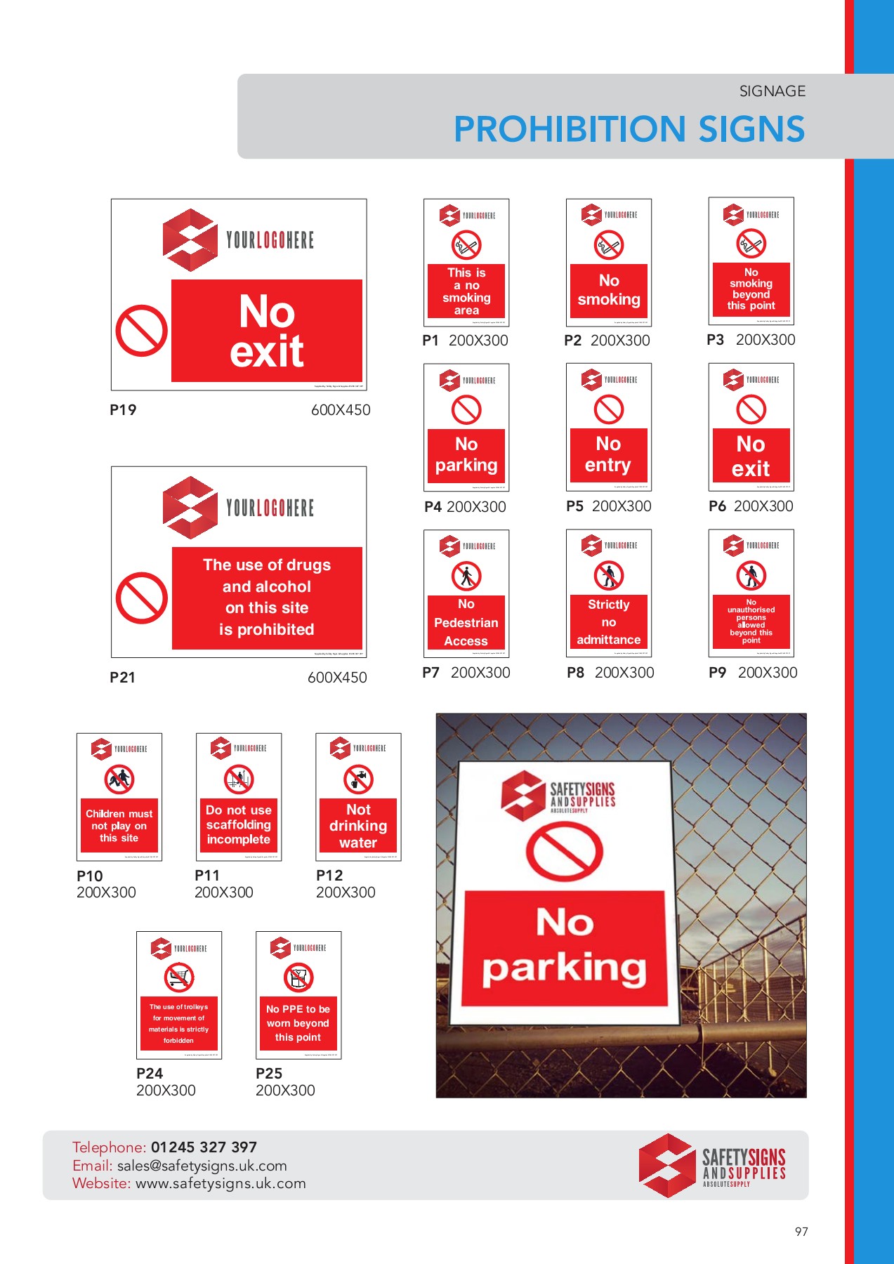 Safety Signs Catalogue - web - Page 97 | Flip PDF Online | PubHTML5