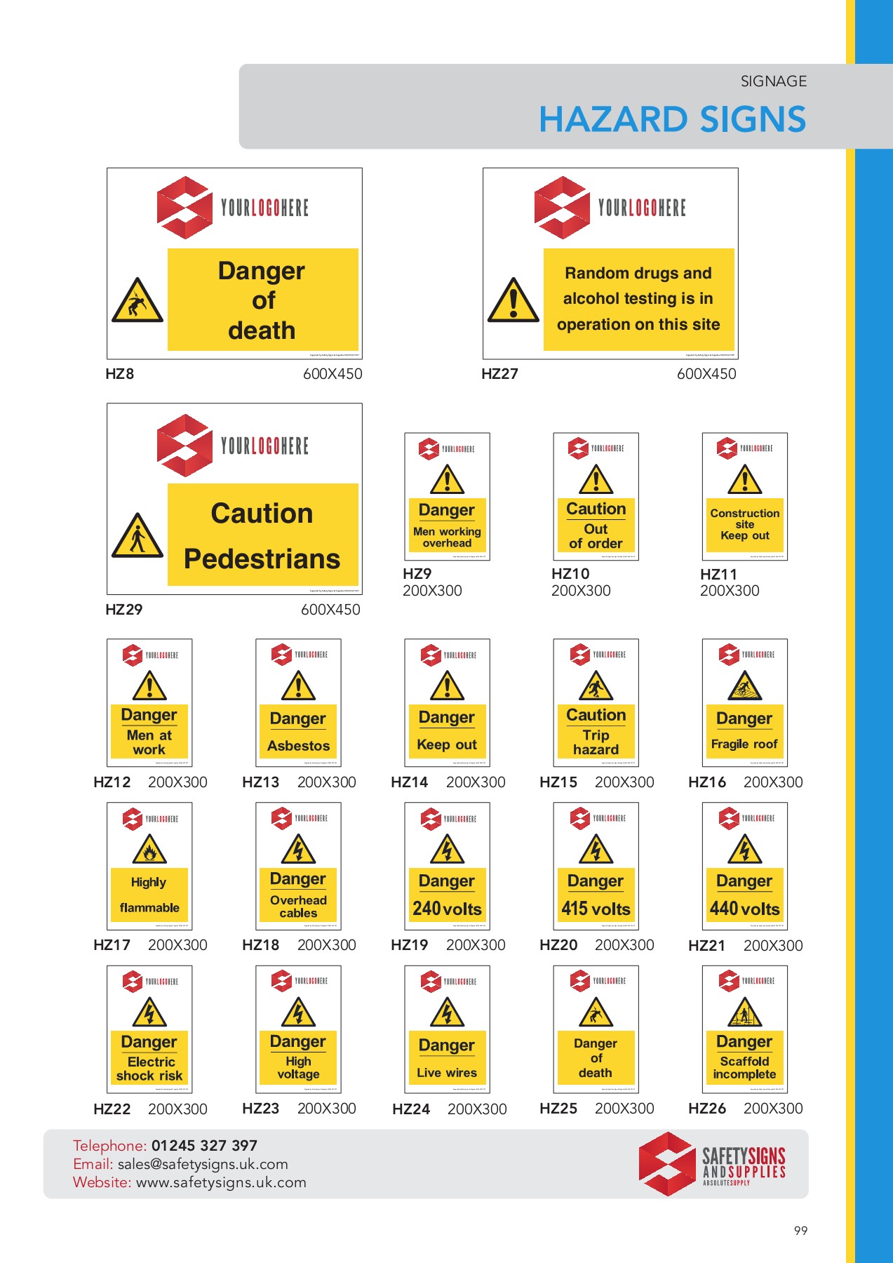 Safety Signs Catalogue - web - Page 99 | Flip PDF Online | PubHTML5