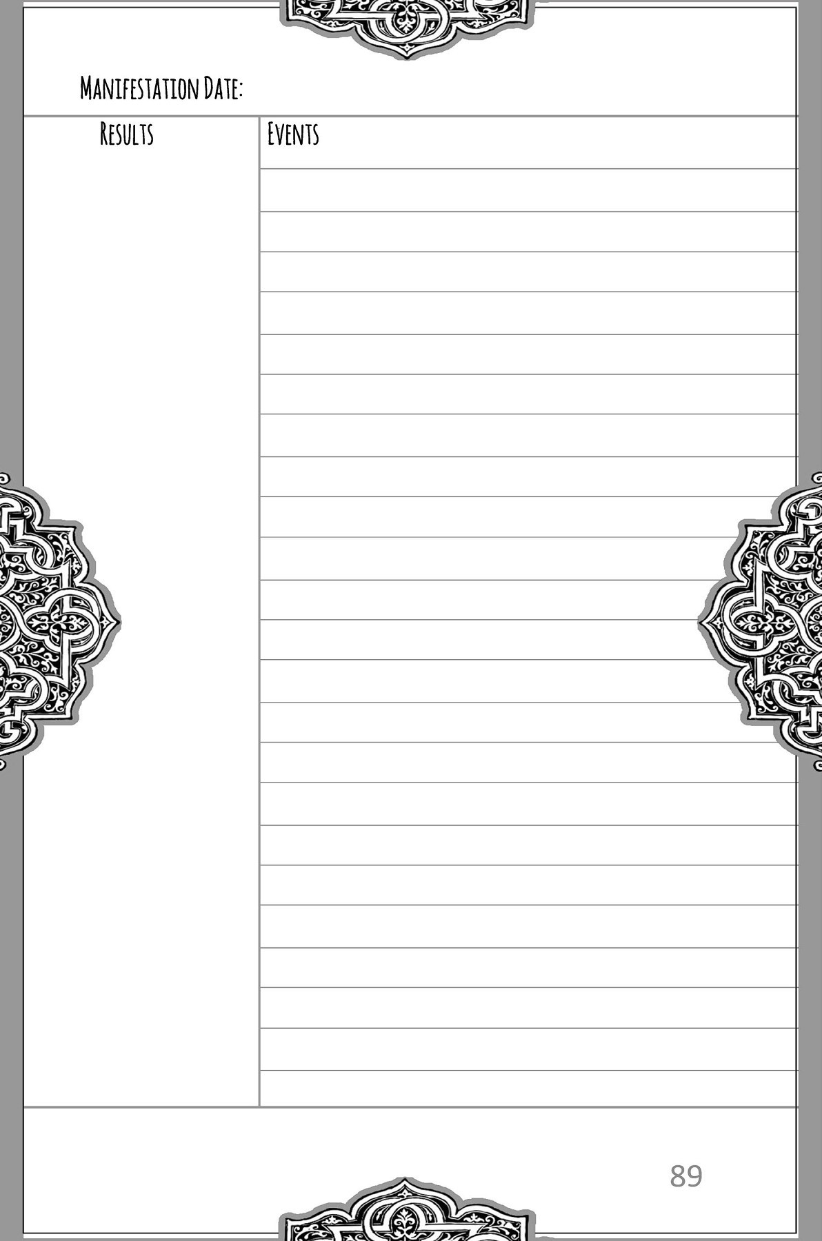 Wiccan Grimoire Spell Book - Simple Planners and Journals - Page 89 ...