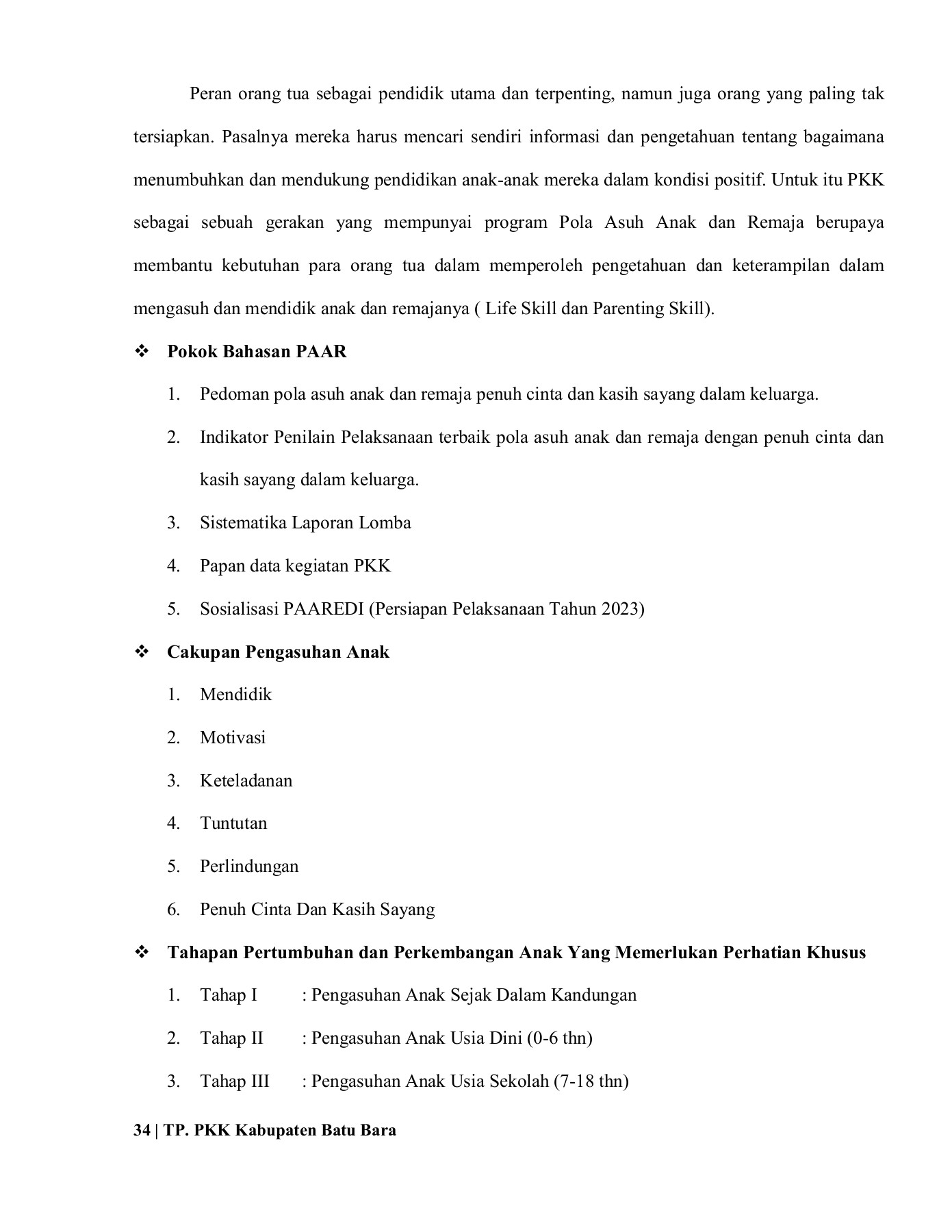 FULL LAPORAN SUPERVISI PKK TAHUN 2022 - pkk batubara - Kaca 45 | PDF Online | PubHTML5