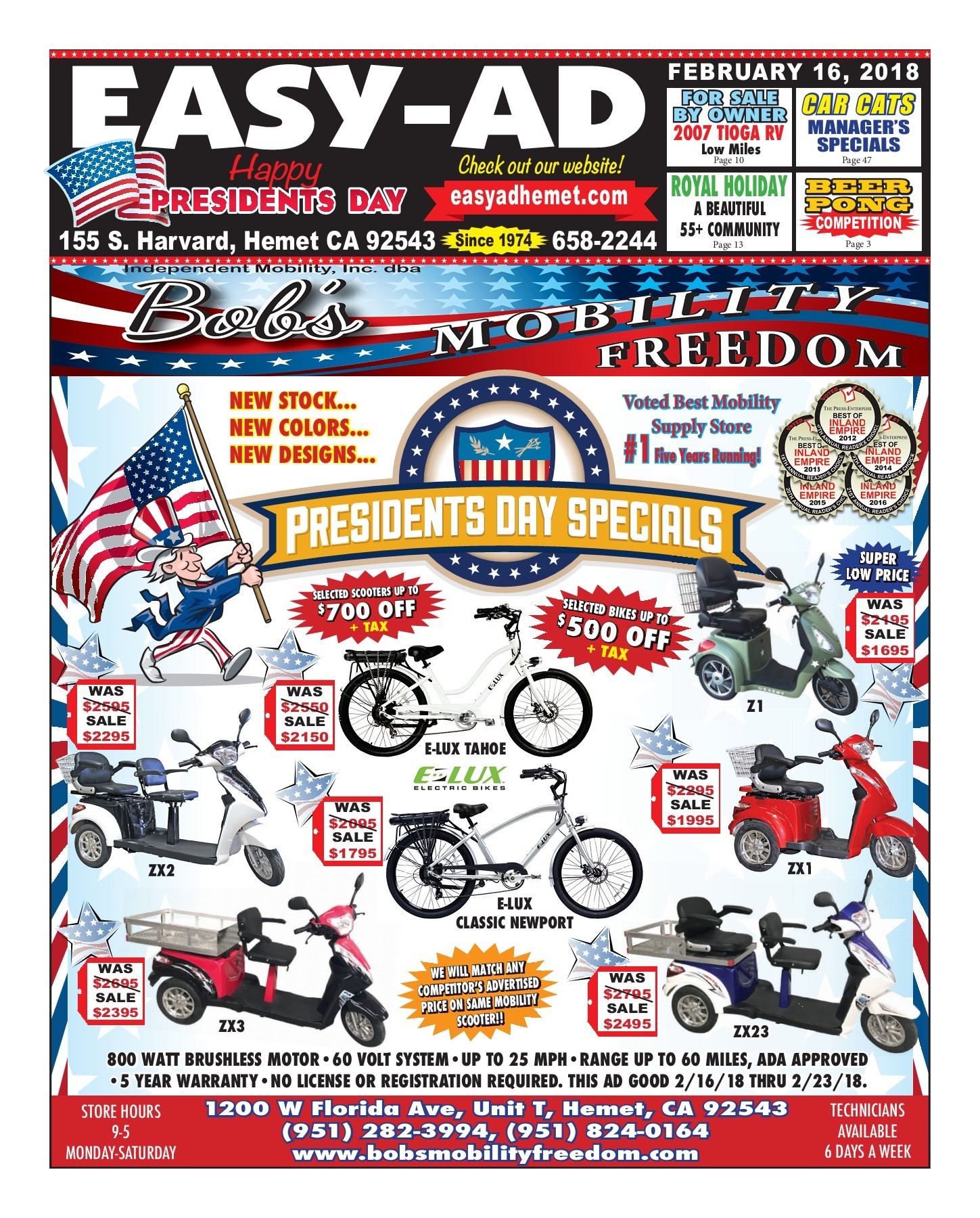 EASYAD BOOK 2-16-18 - easyadart2 - Page 1 - 48 | Flip PDF Online | PubHTML5