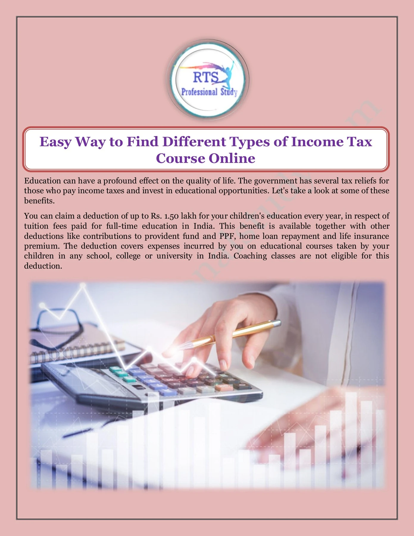 Easy Way to Find Different Types of Income Tax Course Online - RTS ...