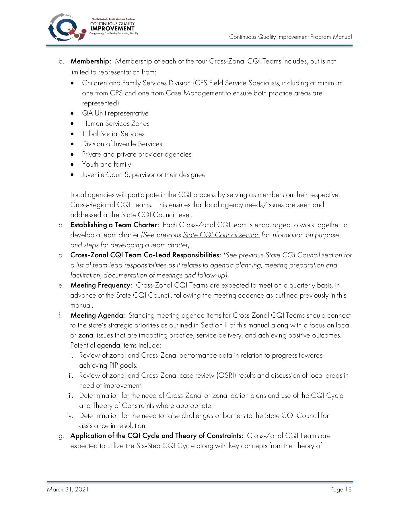 CQI Program Manual - lsauer - Page 21 | Flip PDF Online | PubHTML5