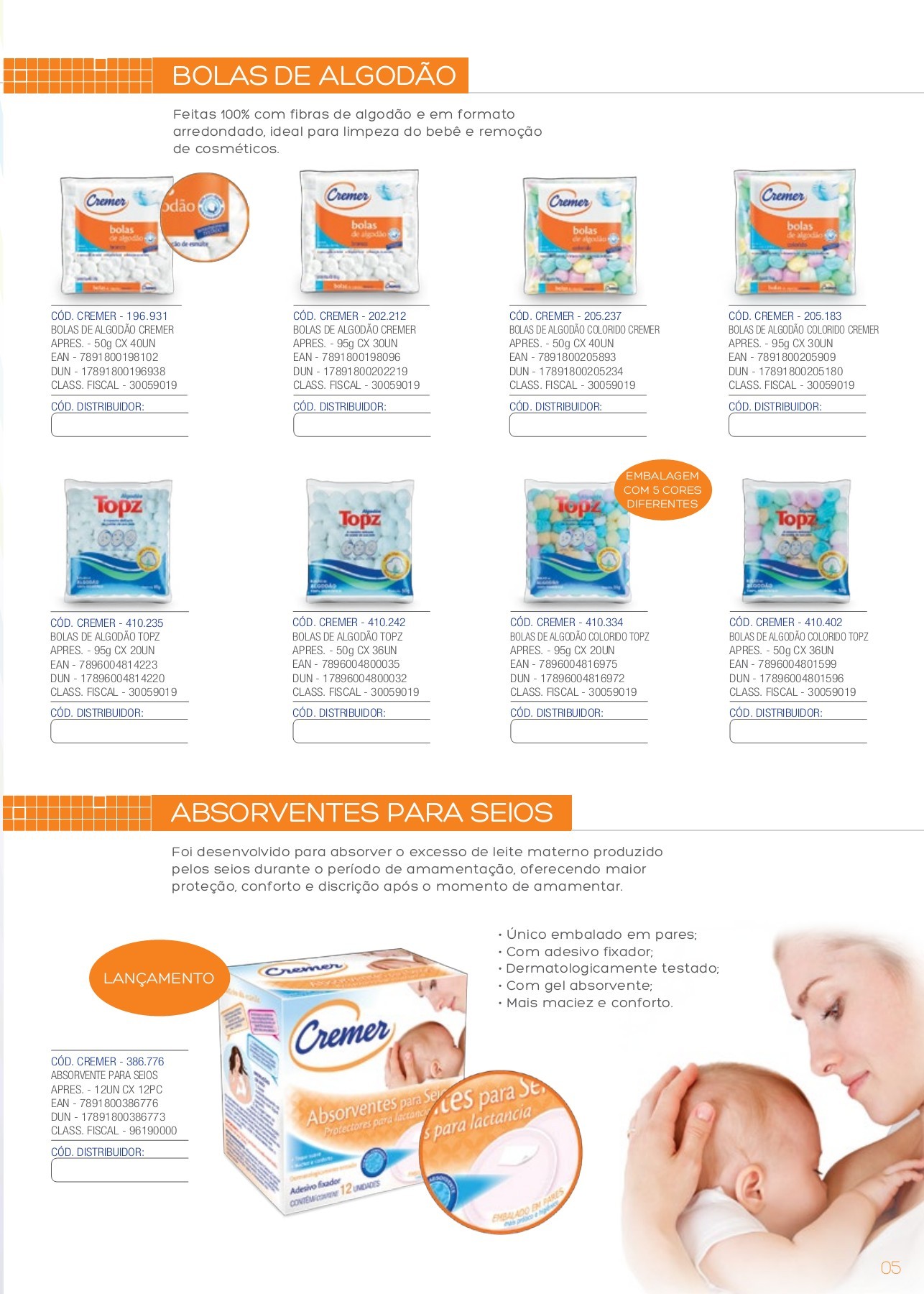 Catalogo Produtos Cremer - Rafael Brasil - Página 5 | PDF Online | PubHTML5