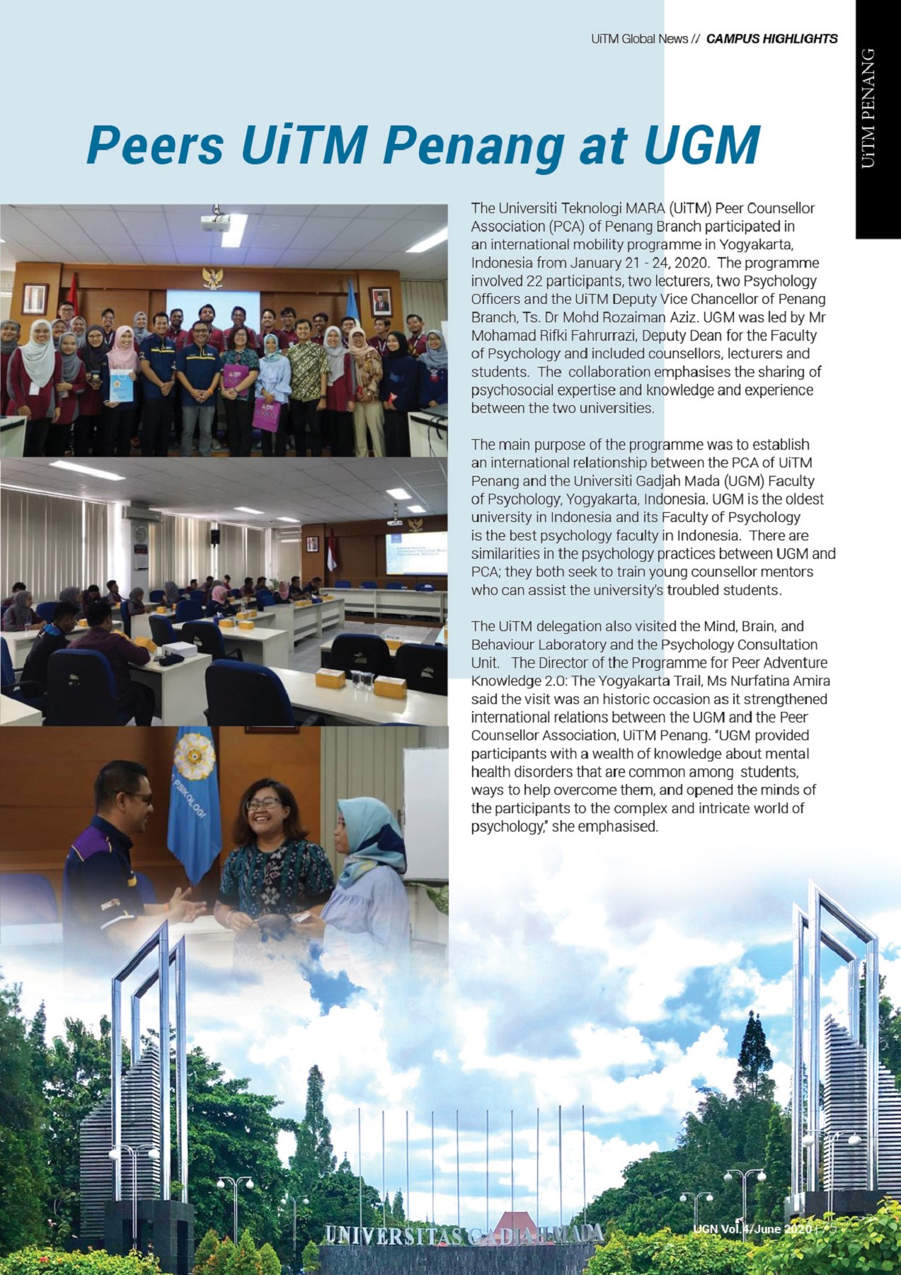 UiTM GLOBAL NEWS VOL.4 ONLINE - Norfadzilah Abd Manap - Pagina 75 | Flipboekje Online | PubHTML5