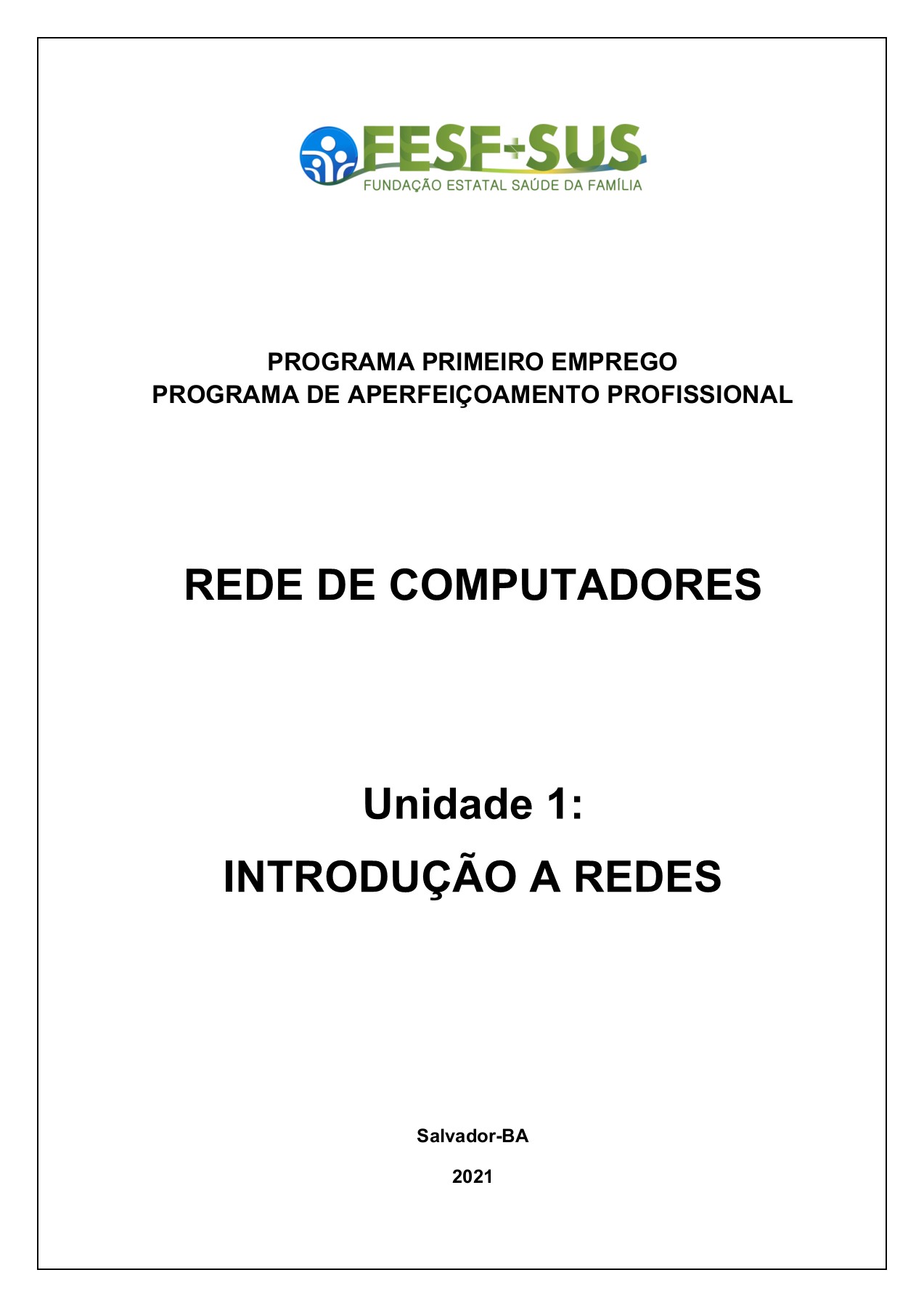 Redes - e-Book 1 - Introdução a Redes - fesf.moodle - Página 1 - 17 ...