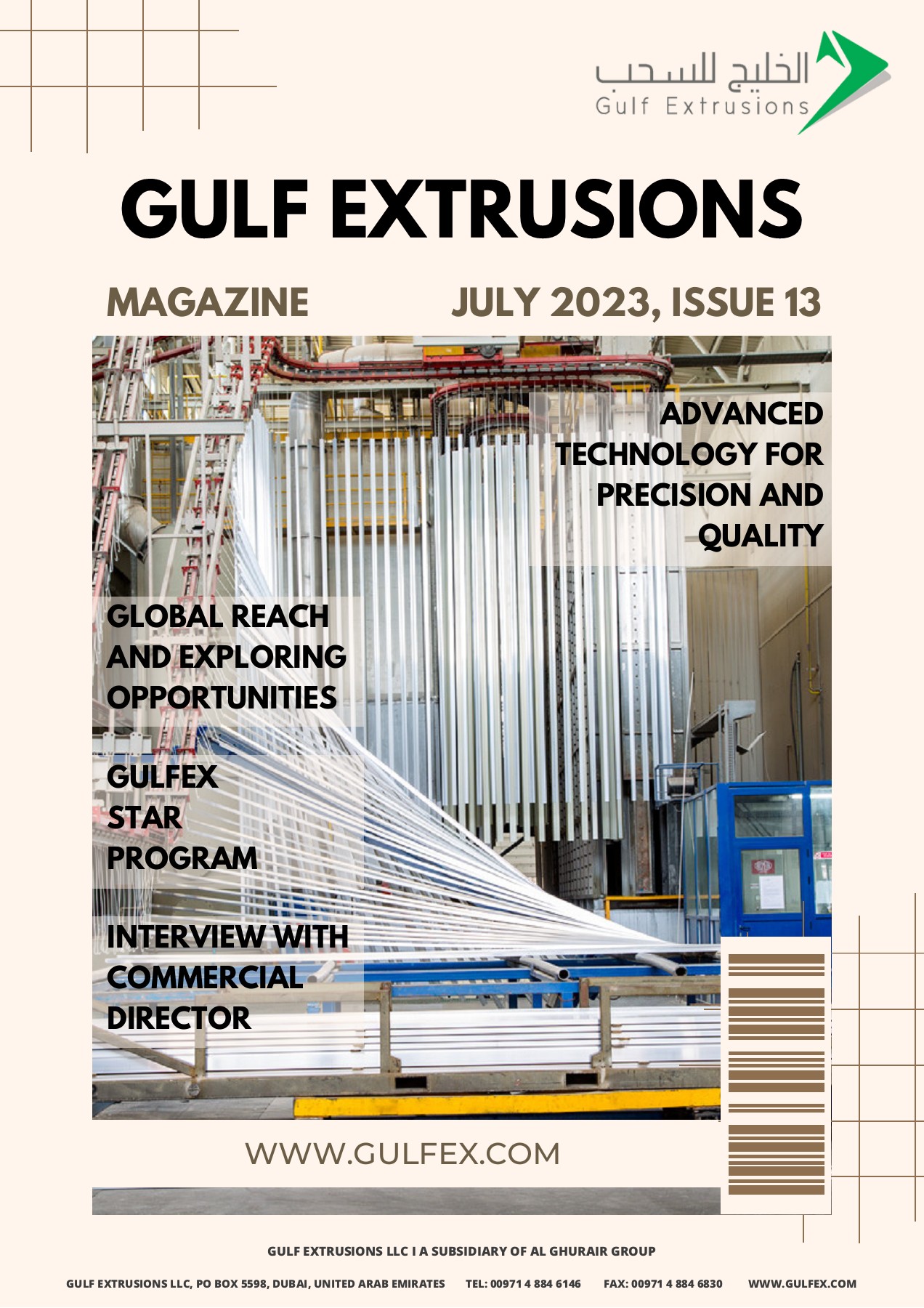 GULF EXTRUSIONS MAGAZINE - JULY 2023 - hassansukkariah - Page 1 - 13 ...