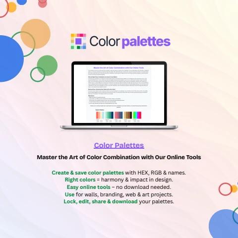 Beginner’s Guide to Color Palettes Online with HEX Codes & RGB Colours
