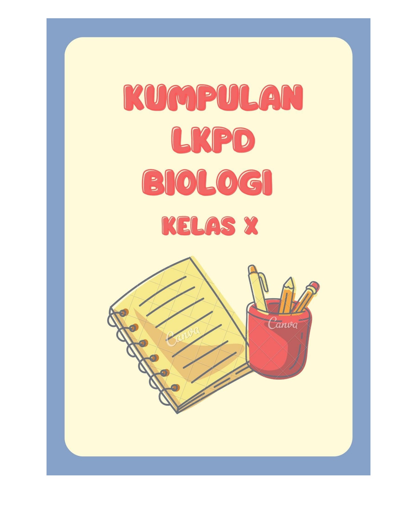 KUMPULAN LKPD BIOLOGI KELAS X - Eko Prasetyo - Page 1 - 26 | Flip PDF Online | PubHTML5
