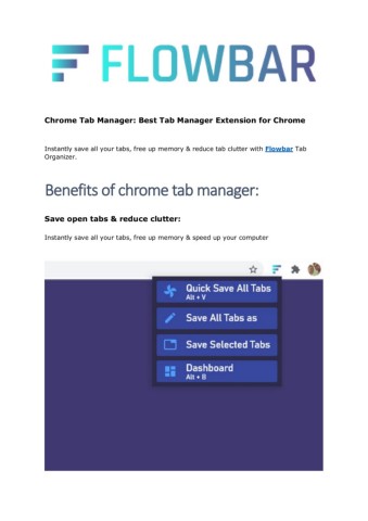 Chrome Tab Organizer - Chrome Tab Organizer - Page 1 - 5 | Flip PDF ...